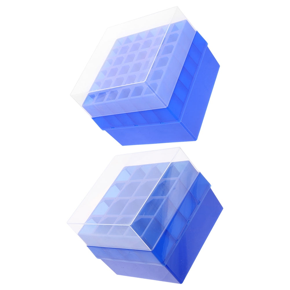 OUNONA 2pcs Test Tubes Boxes Testing Tube Holder Sampling Tubes Storage ...