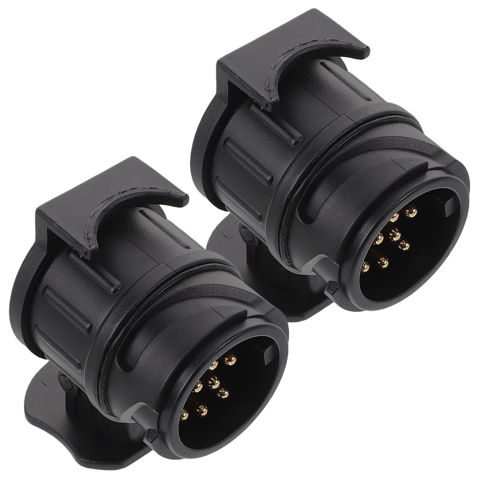 OUNONA 2pcs Trailer Plug Adapter 13 Pin to 7 Pin Electrical Connector ...