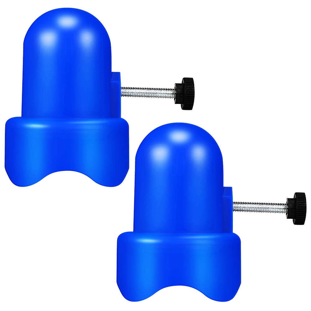 OUNONA 2pcs Trampoline Enclosure Pole Toppers Cap Trampoline Pole Top ...