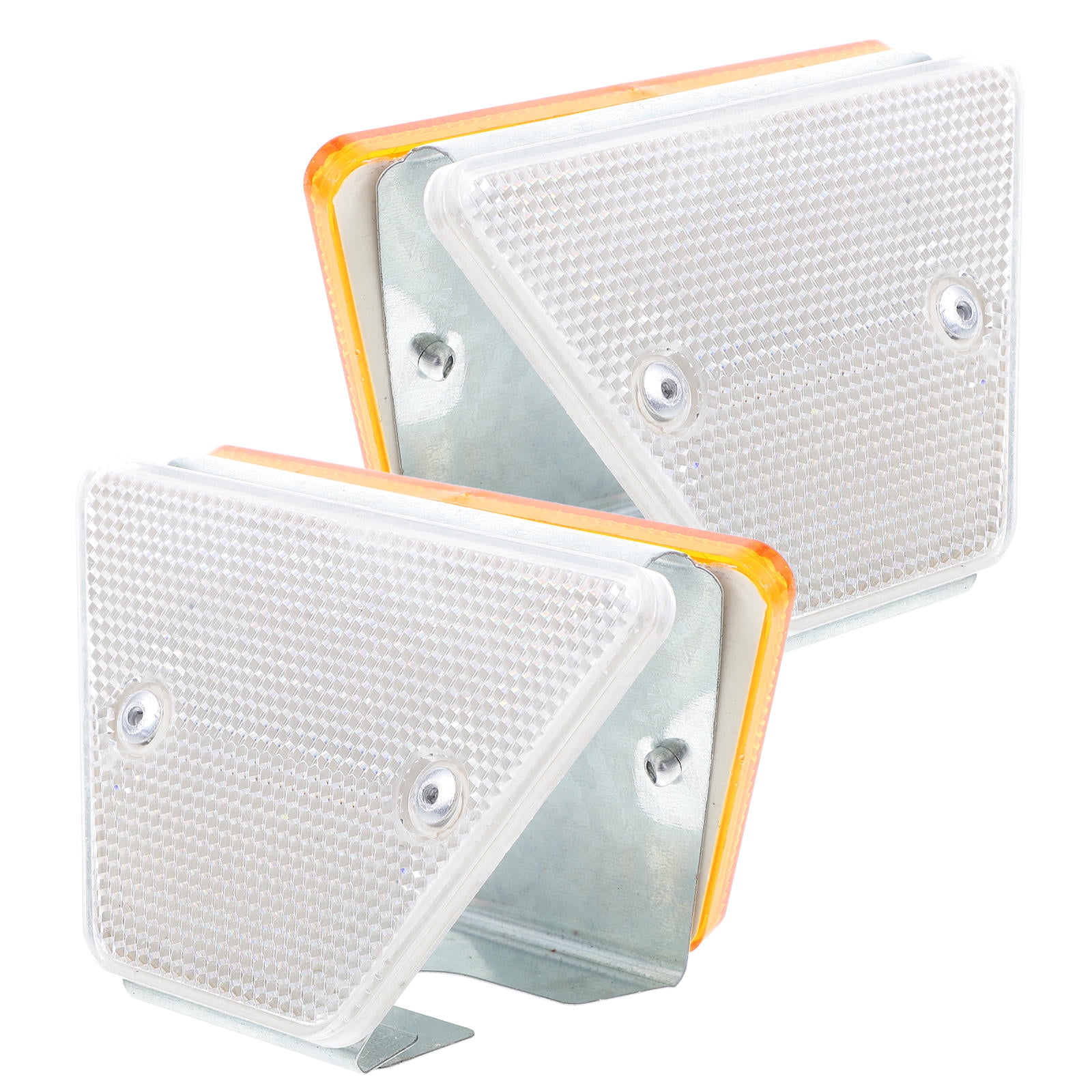 WEAVILUX Trapezoid Reflective Road Markers Nighttime Visibility Safety ...