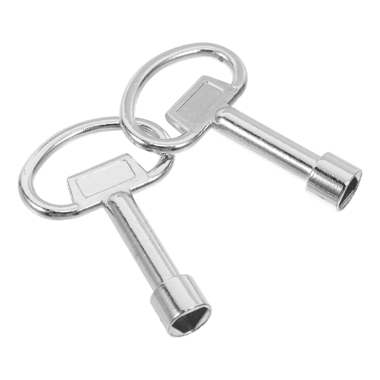 OUNONA 2pcs Triangular Panel Lock Key Elevator Door Key Triangle ...