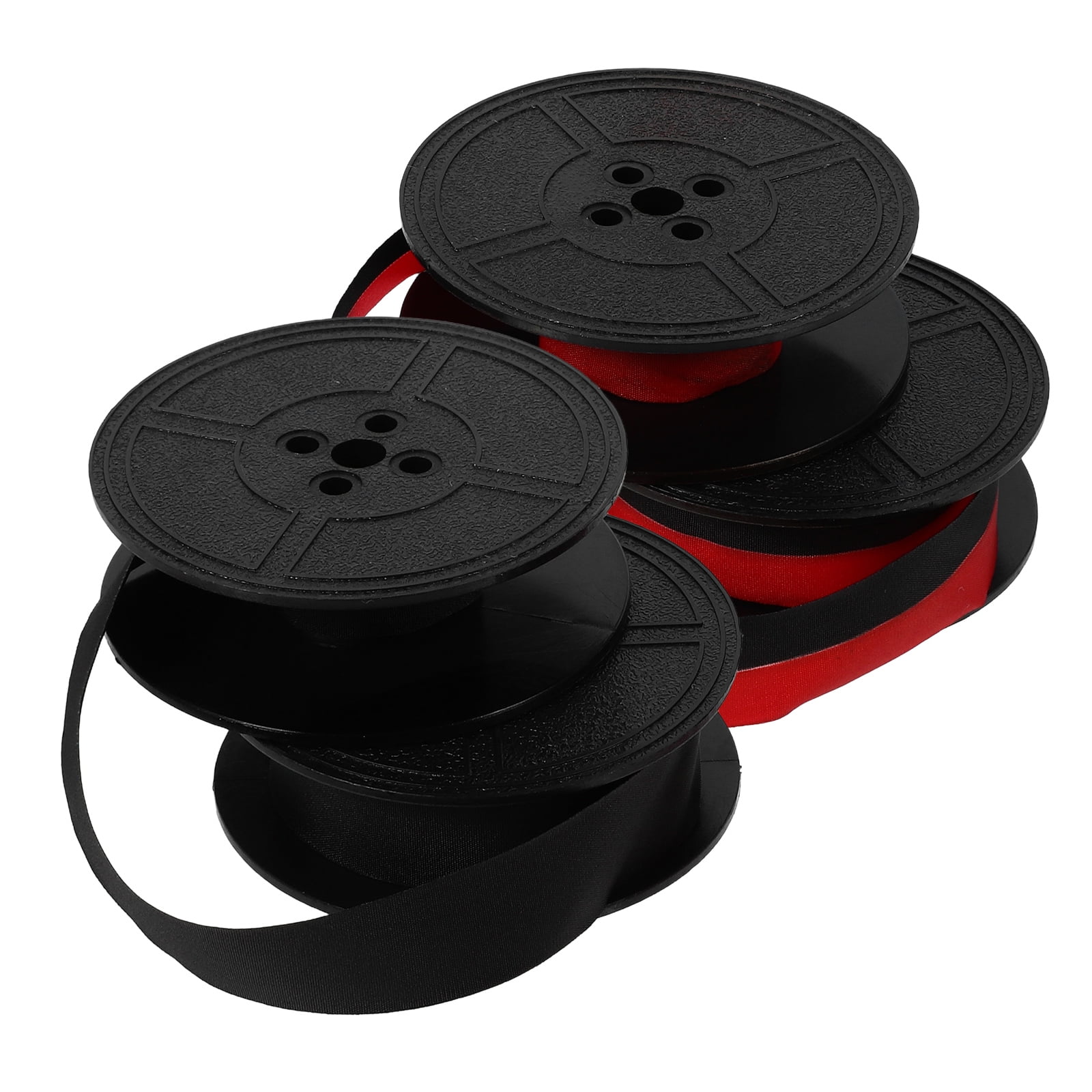2pcs Twin Spool Typewriter Ribbons Black Universal Ribbons and Red ...
