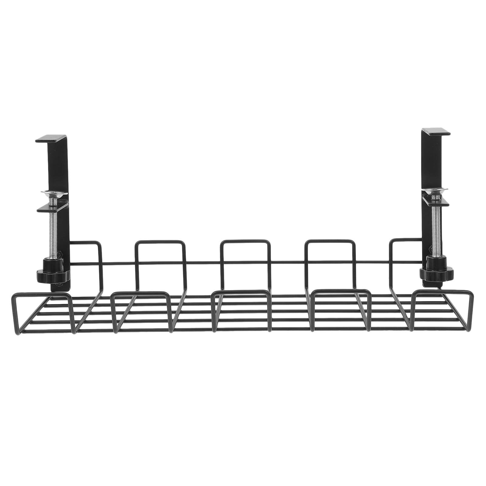 OUNONA 2pcs Under Desk Cable Management Tray Carbon Steel Cable ...