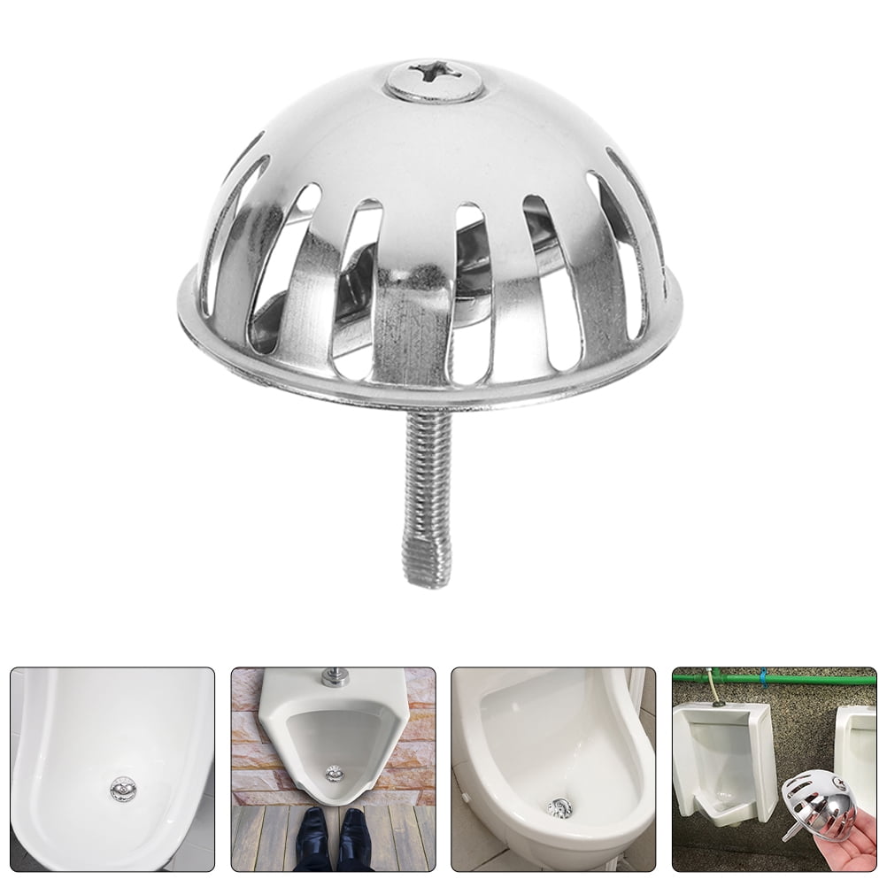 OUNONA 2pcs Urinal Filter Cover Stainless Steel Urinal Strainer Cap ...