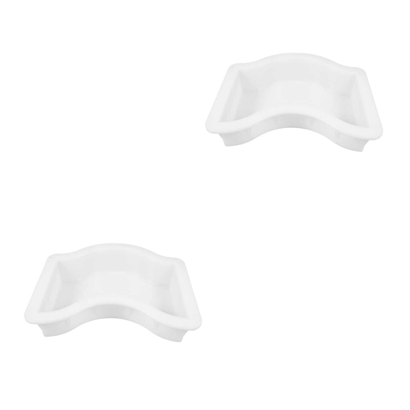 OUNONA 2pcs Walk Maker Mold Reusable Concrete Path Molds Stepping Stone ...