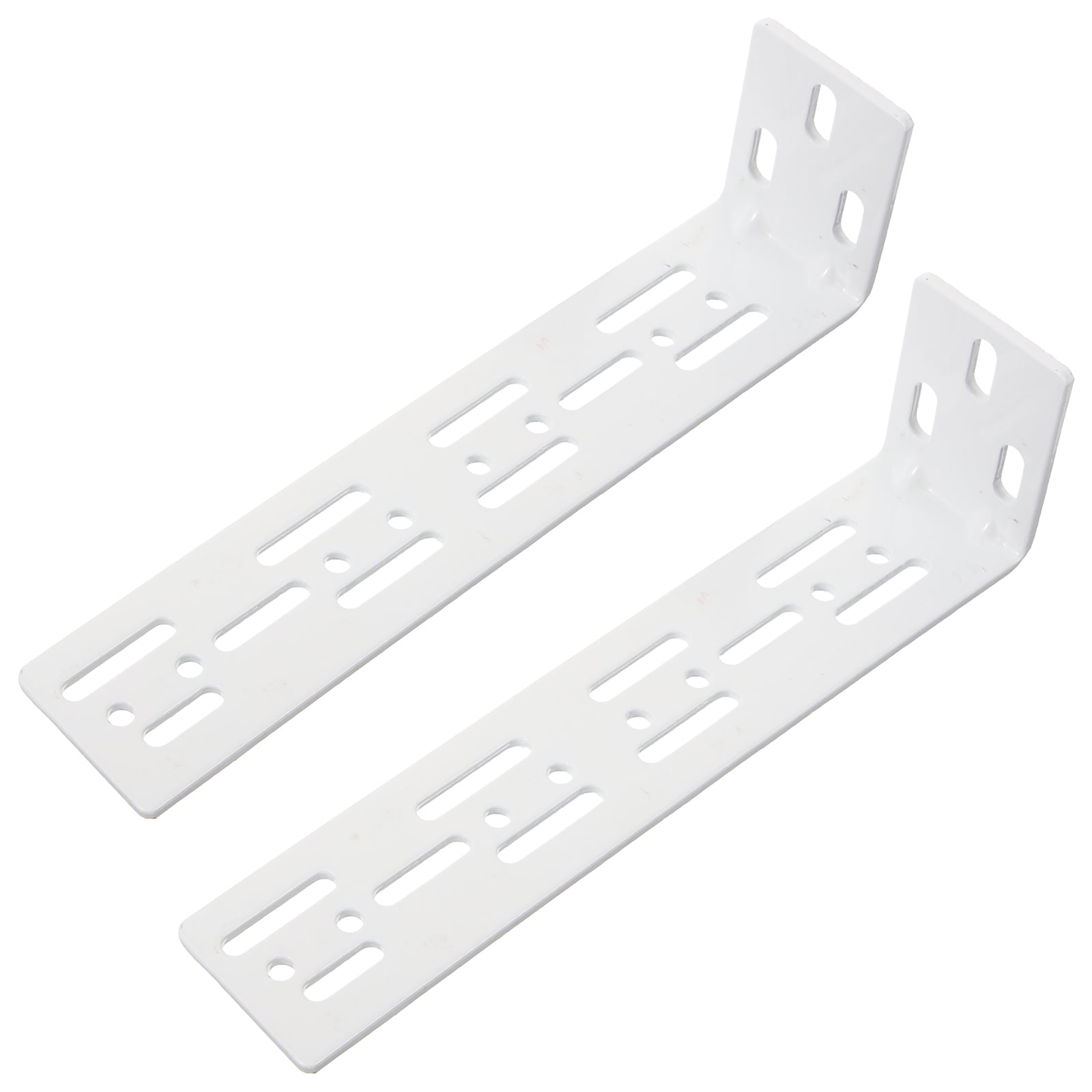 OUNONA 2pcs Wall Curtain Track Electric Curtain Track Mounting Support ...