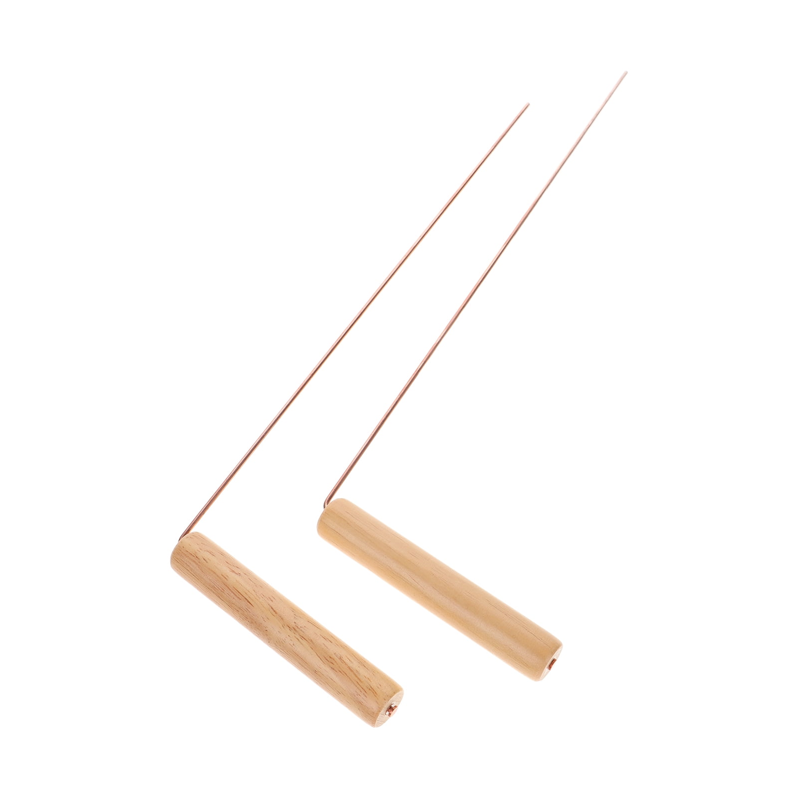 OUNONA 2pcs Water Dowsing Pole Replacement Copper Multi-use Dowsing ...