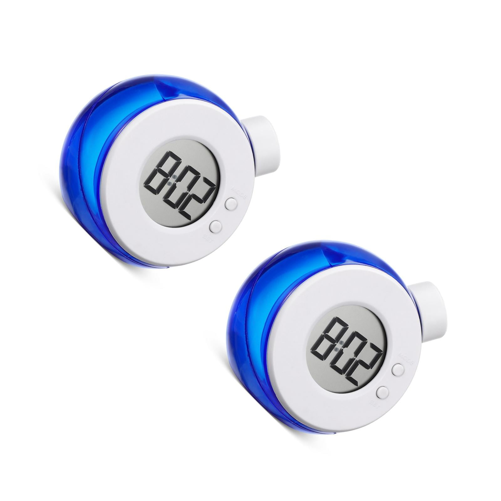OUNONA 2pcs Water Energy Clock LED Display Clock Water Jar Clock No ...