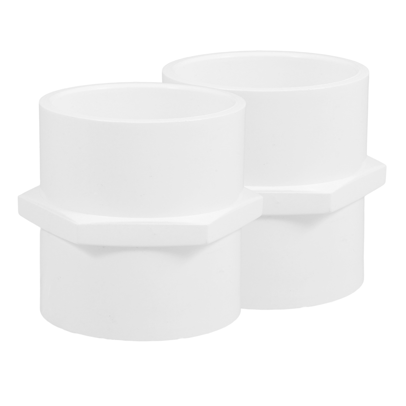 OUNONA 2pcs Water Pipe Joint Converter Pvc Pipe Adapter Connector Pvc ...