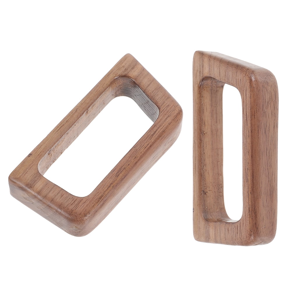 Homoyoyo Brown Wooden Mug Handles with Smooth Edges, Versatile ...