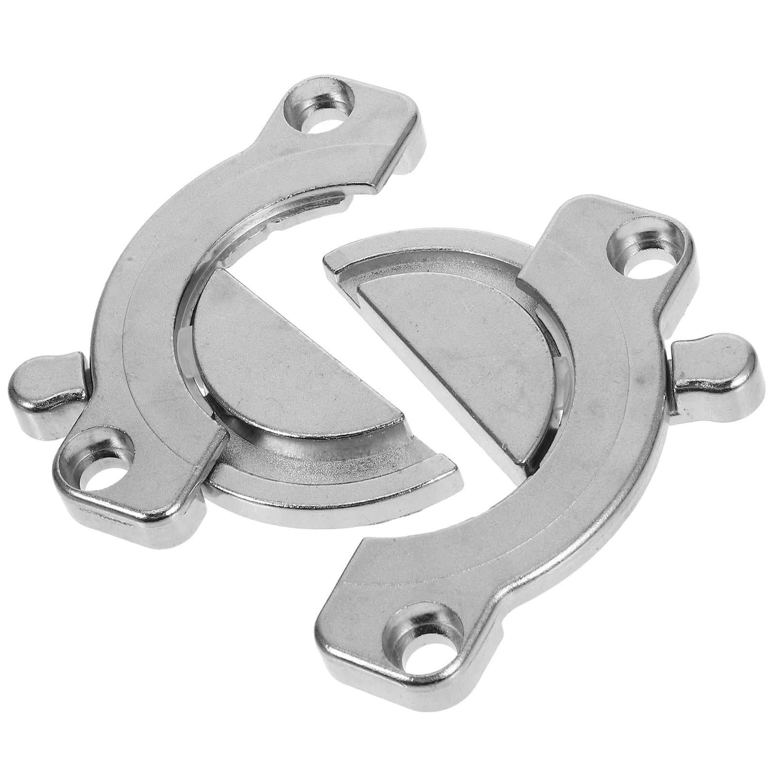 Tineasur Silver Zinc Alloy Hardware Connectors Heavy Duty for Home ...