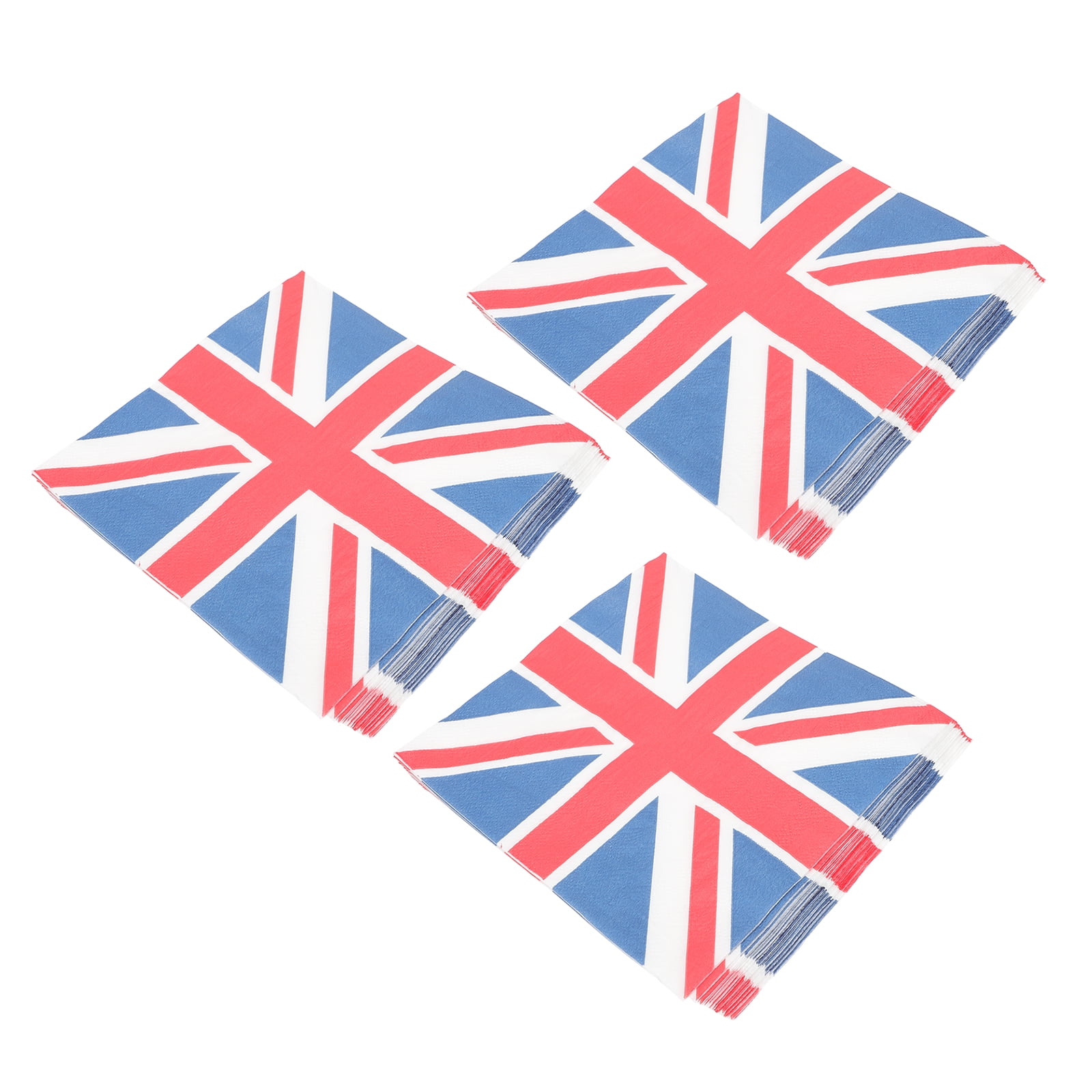 BESTYASH Union Jack Design Paper Napkins, Assorted Colors, Decorative ...