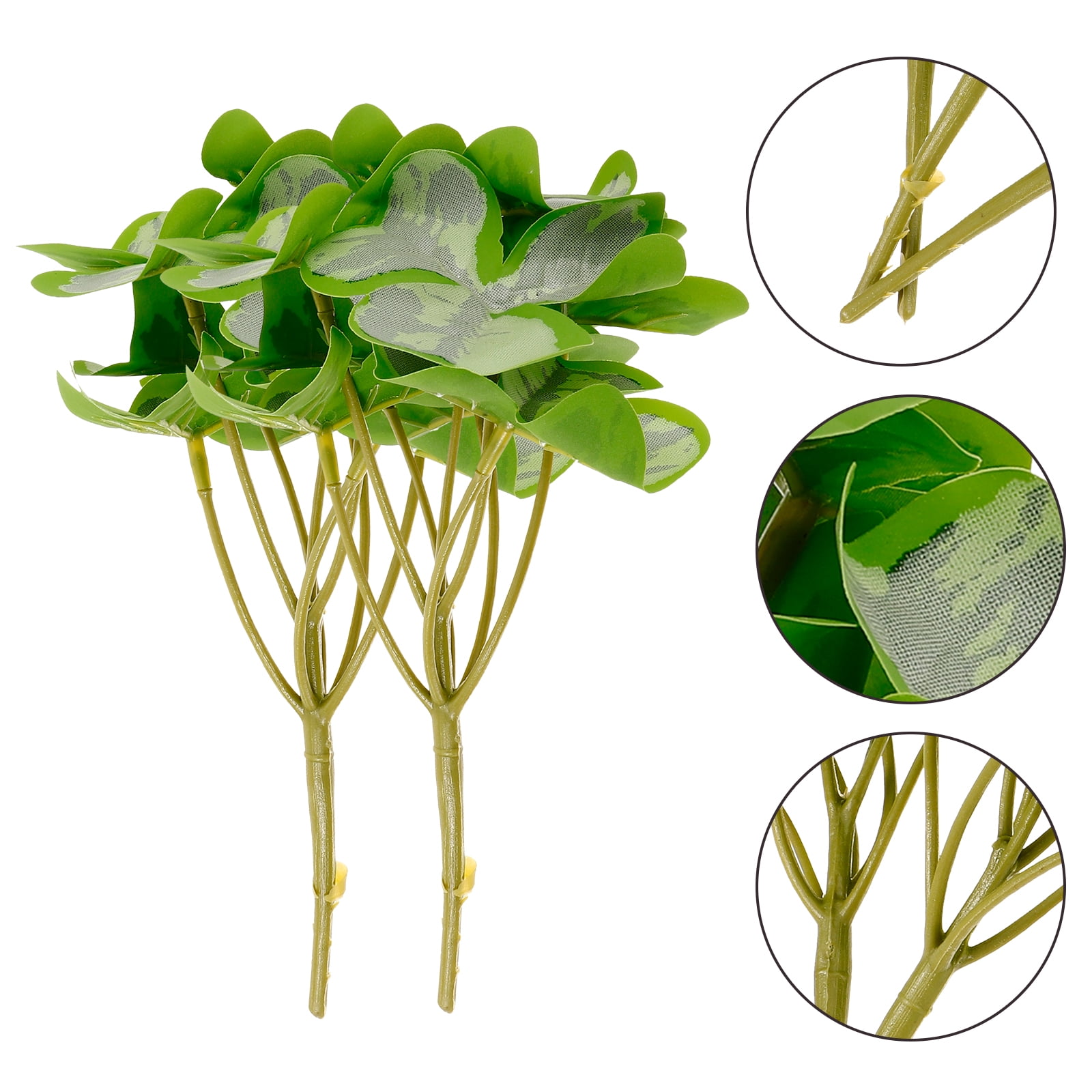 Homoyoyo Artificial Shamrock Picks Shamrock Shape Green 3Set - Walmart.com