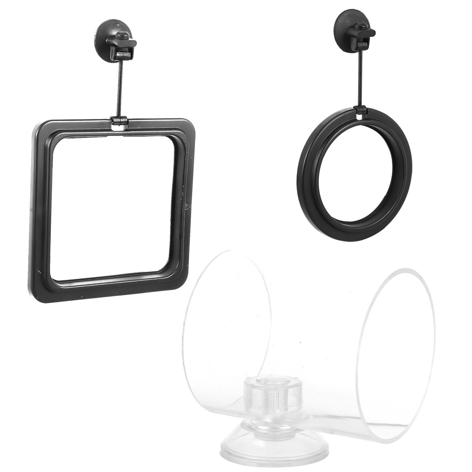 OUNONA 3 PCS Floating Fish Feeder Feeding Ring Edible Paper Cups ...