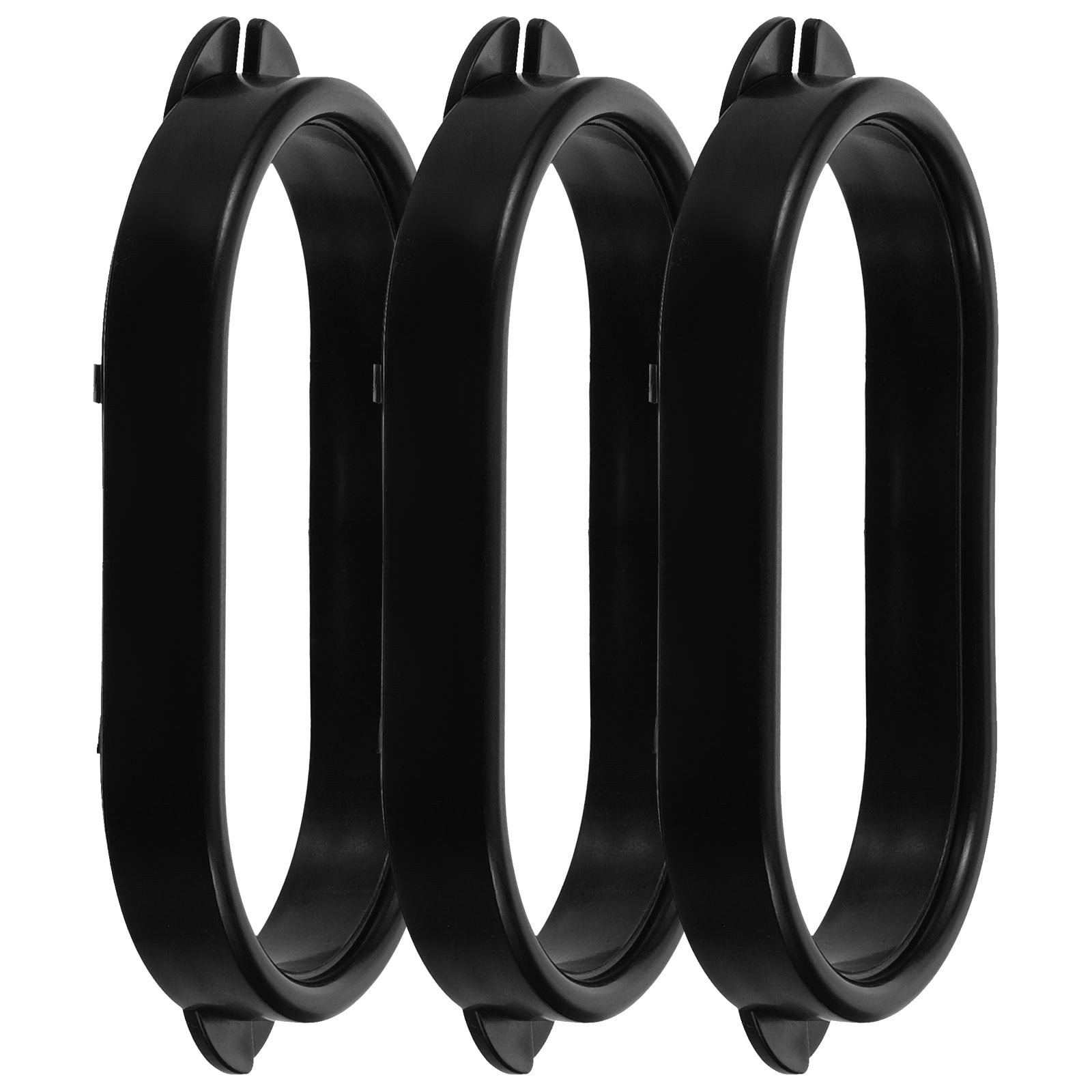 OUNONA 3 Pcs Can Trash Box Self-adhesive Garbage Holder Vehicle-mounted ...