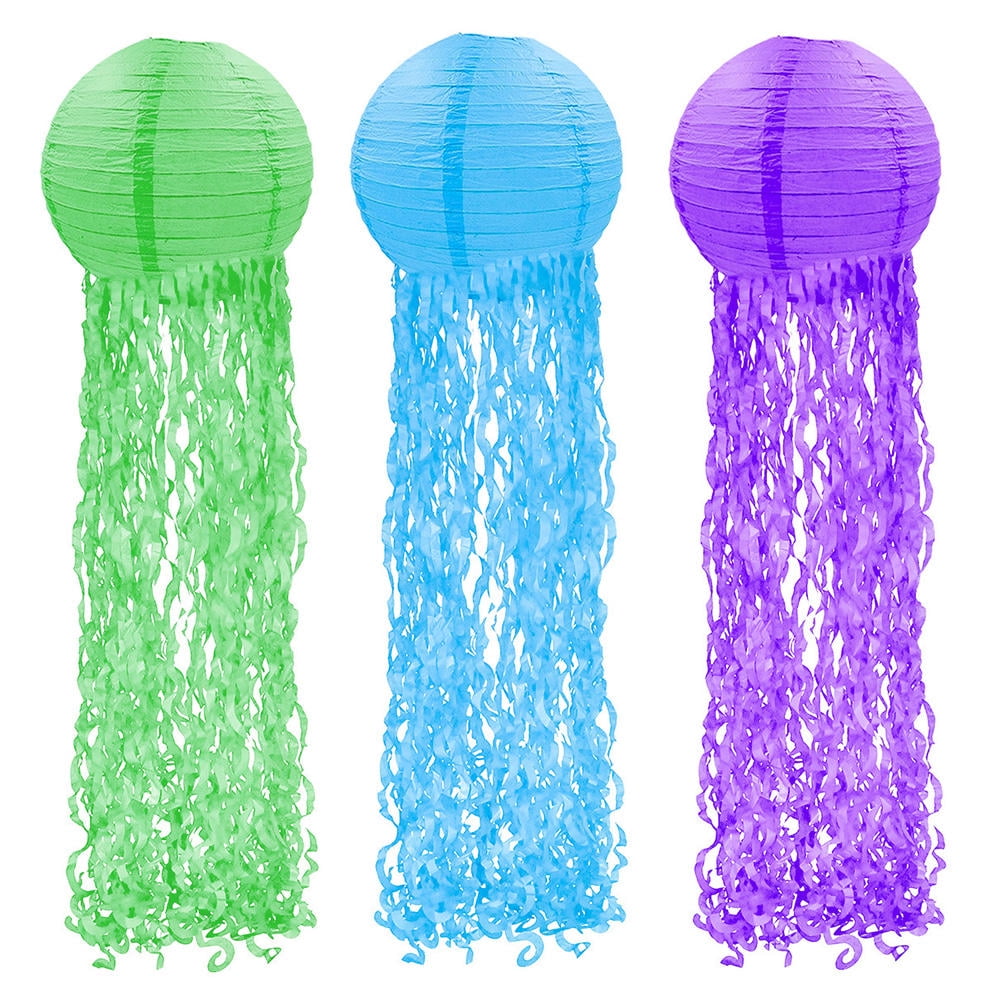 OUNONA 3 Pcs Fish Tank Decorations Lantern Premium Material Decorations 90x30cm - Walmart.com