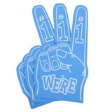 OUNONA 3 Pcs Hand Puppets One Clapping Foam Fingers Football Party ...