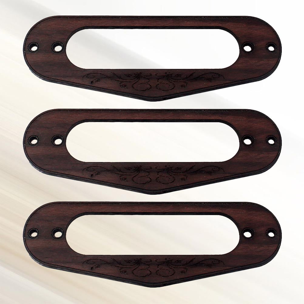 OUNONA 3 Pcs Mount Guitar Pickup Frame for Single Coil Pickups Electric ...