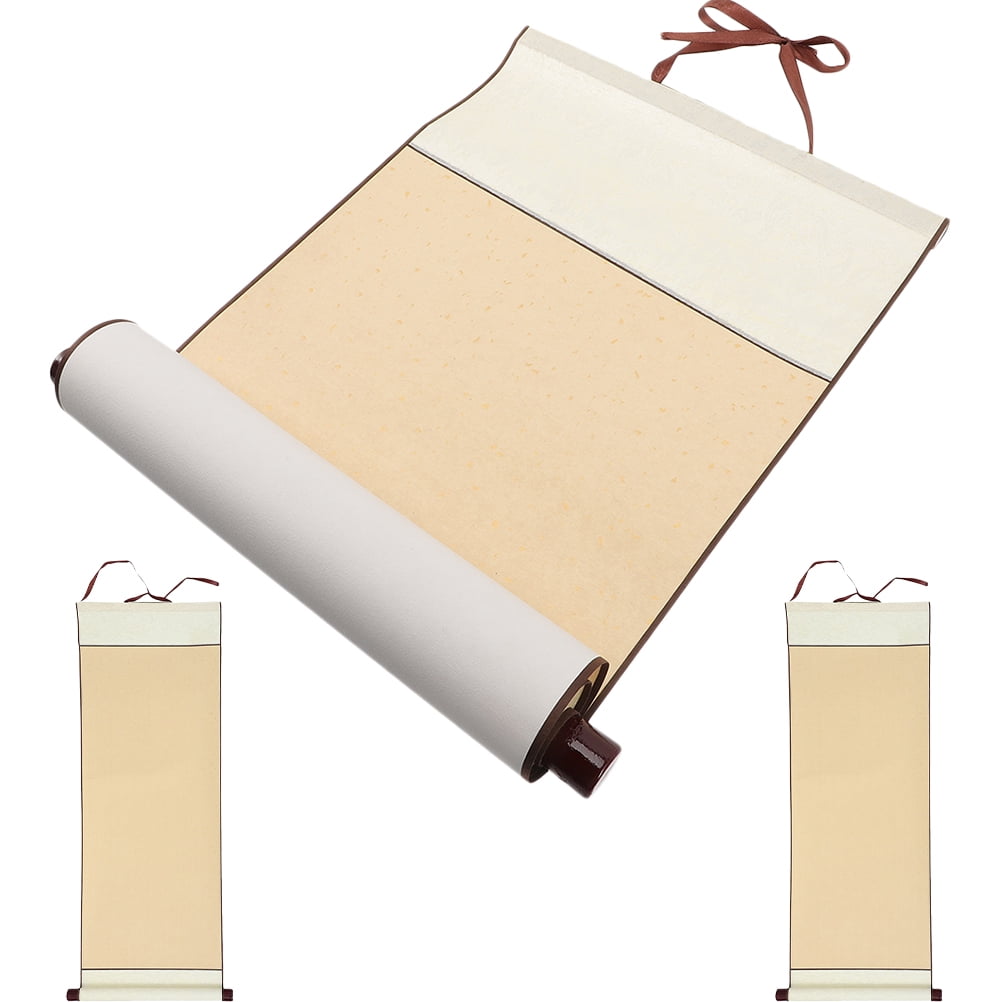OUNONA 3-Pack Parchment Paper Scrolls for Chinese , Lightweight Blank ...