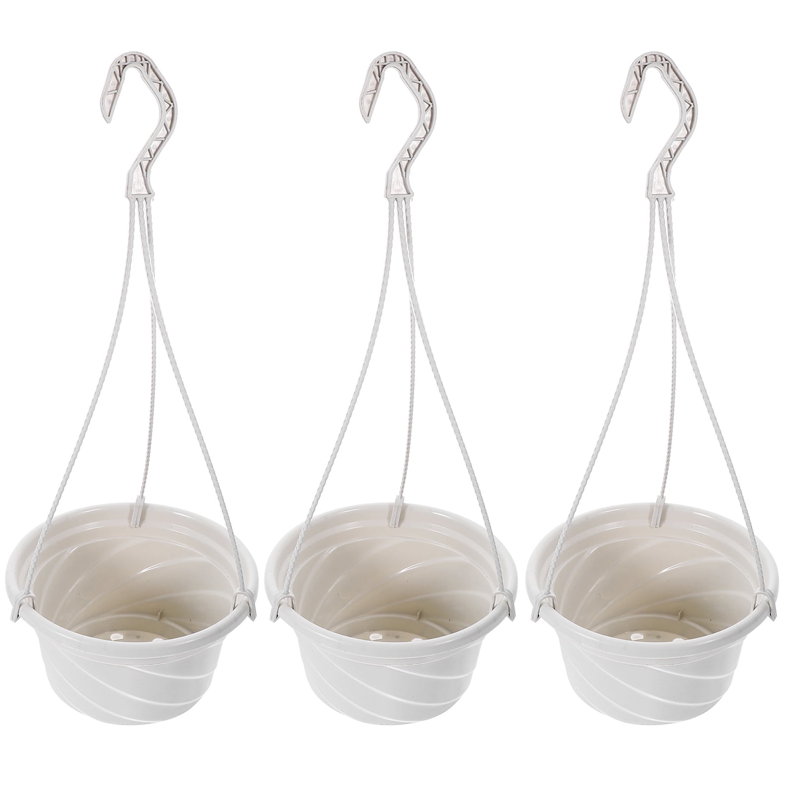 OUNONA 3 Pcs Plants Empty Hanging Baskets for Chlorophytum Pot Outdoor ...