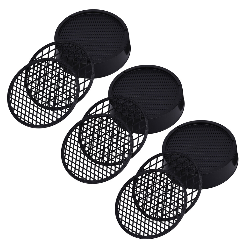 OUNONA 3 Pcs Portable Sifter Toy Mini Sand Filter Screen Choppers Racks ...