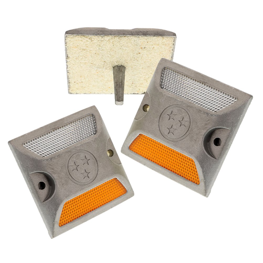 OUNONA 3 Pcs Road Stud Lights Roadside Vehicle Traffic Switch ...