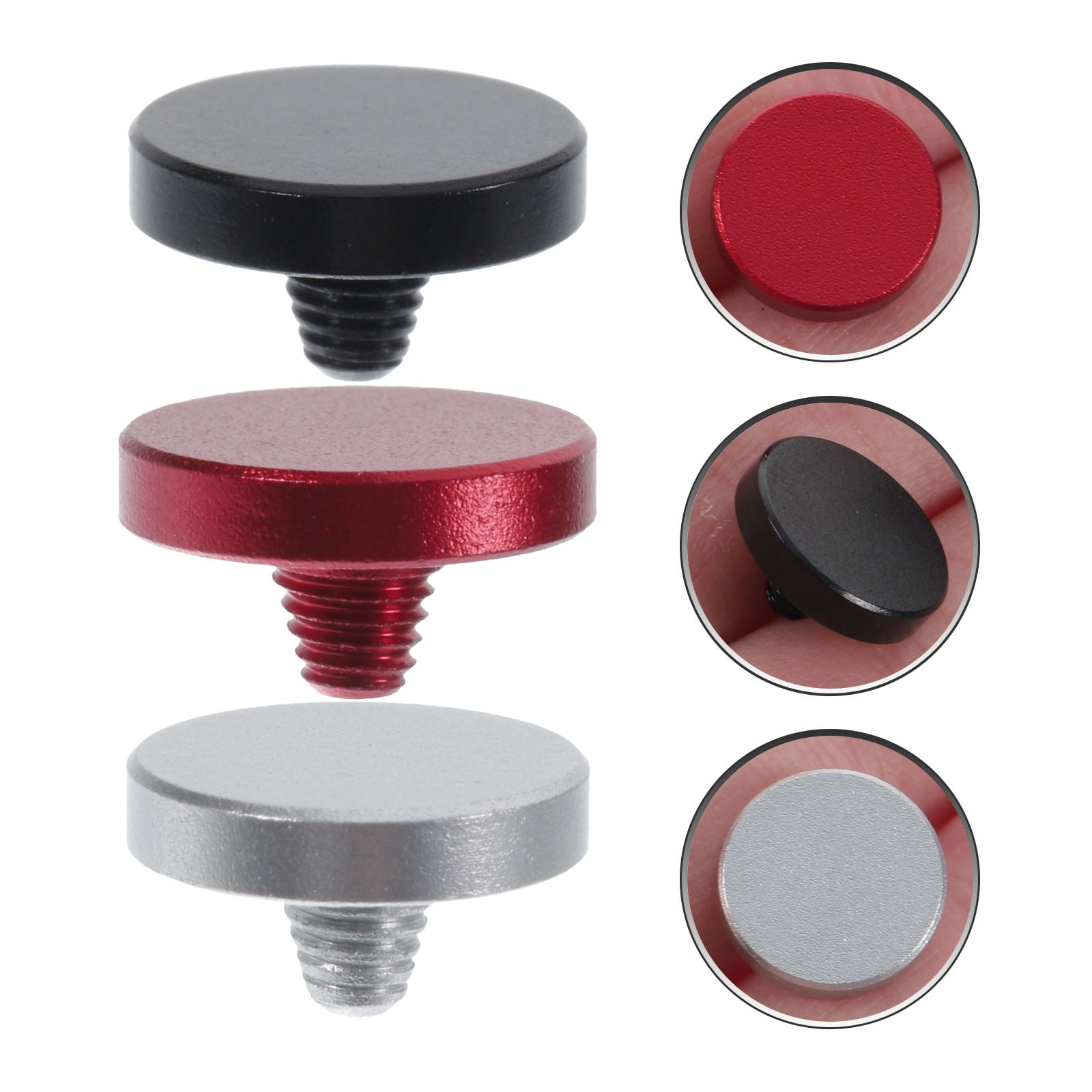 OUNONA 3 Pcs Round Camera Shutter Button Compatible with Most Cameras ...