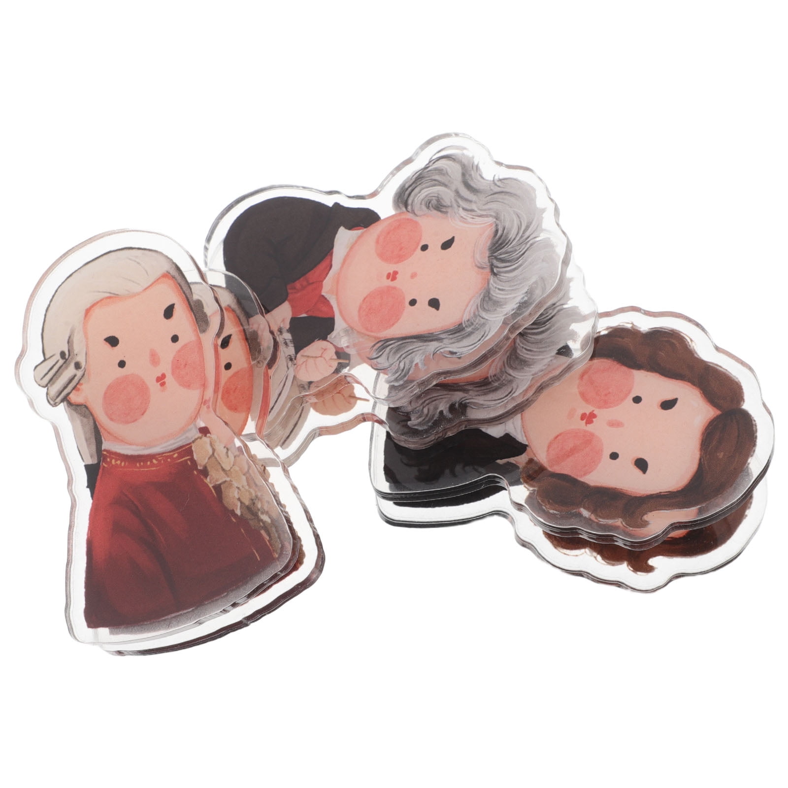 OUNONA 3 Pcs Sheet Music Clip Credit Card Stickers Bracket Decor Stand ...