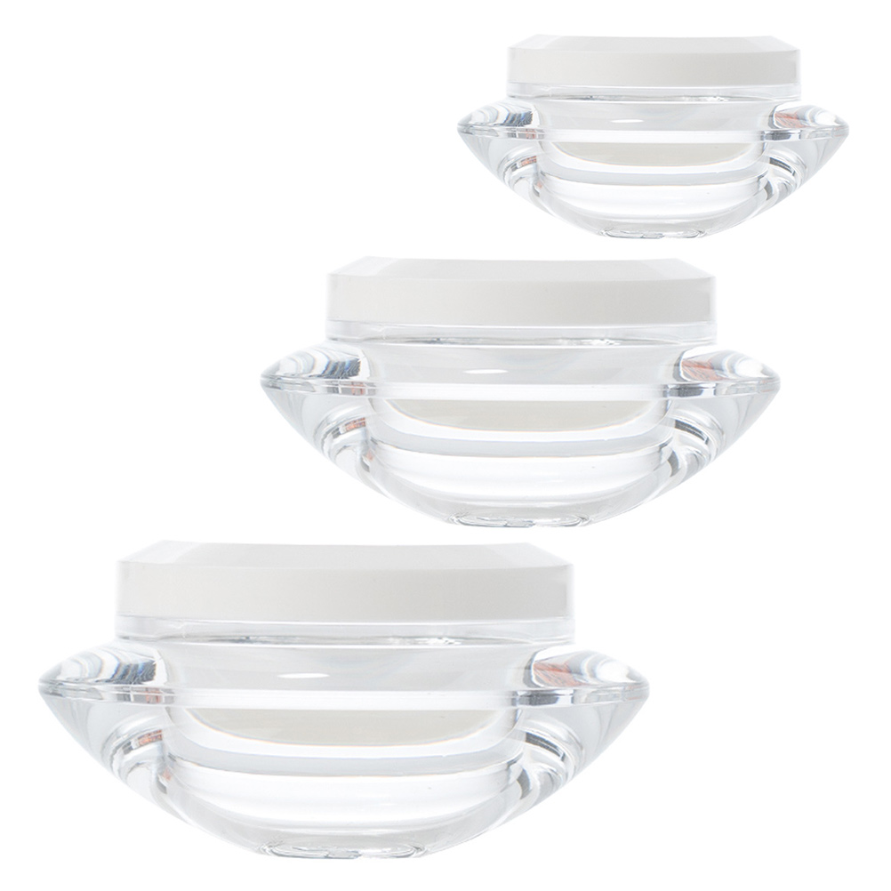 OUNONA 3 Pcs UFO Face Cream Bottle Empty Sub Jar Body Butter Containers ...