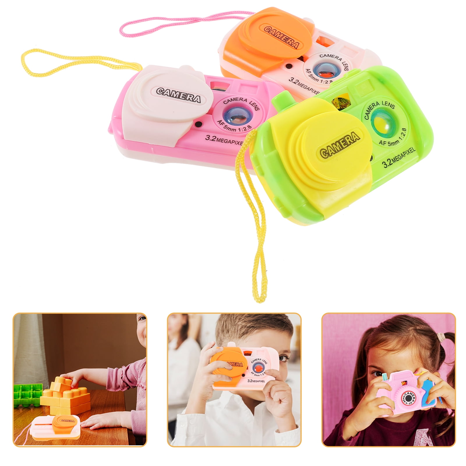 OUNONA 3 Pcs Viewfinder for Kids Simulation Mini Camera Toy Cameras ...