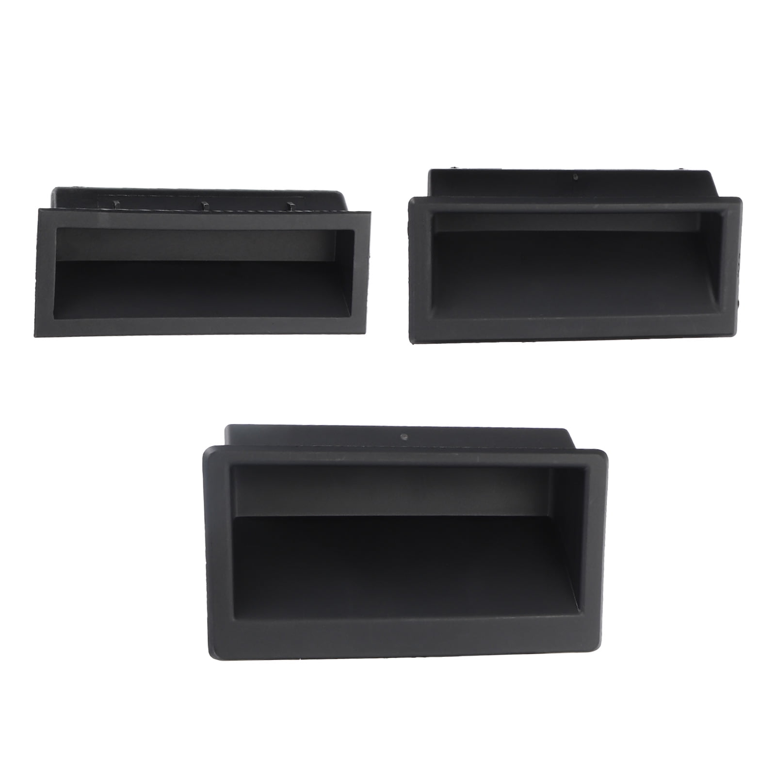 OUNONA 3-Piece Cabinet Pull Handle Set with Invisible Switch, Embedded ...