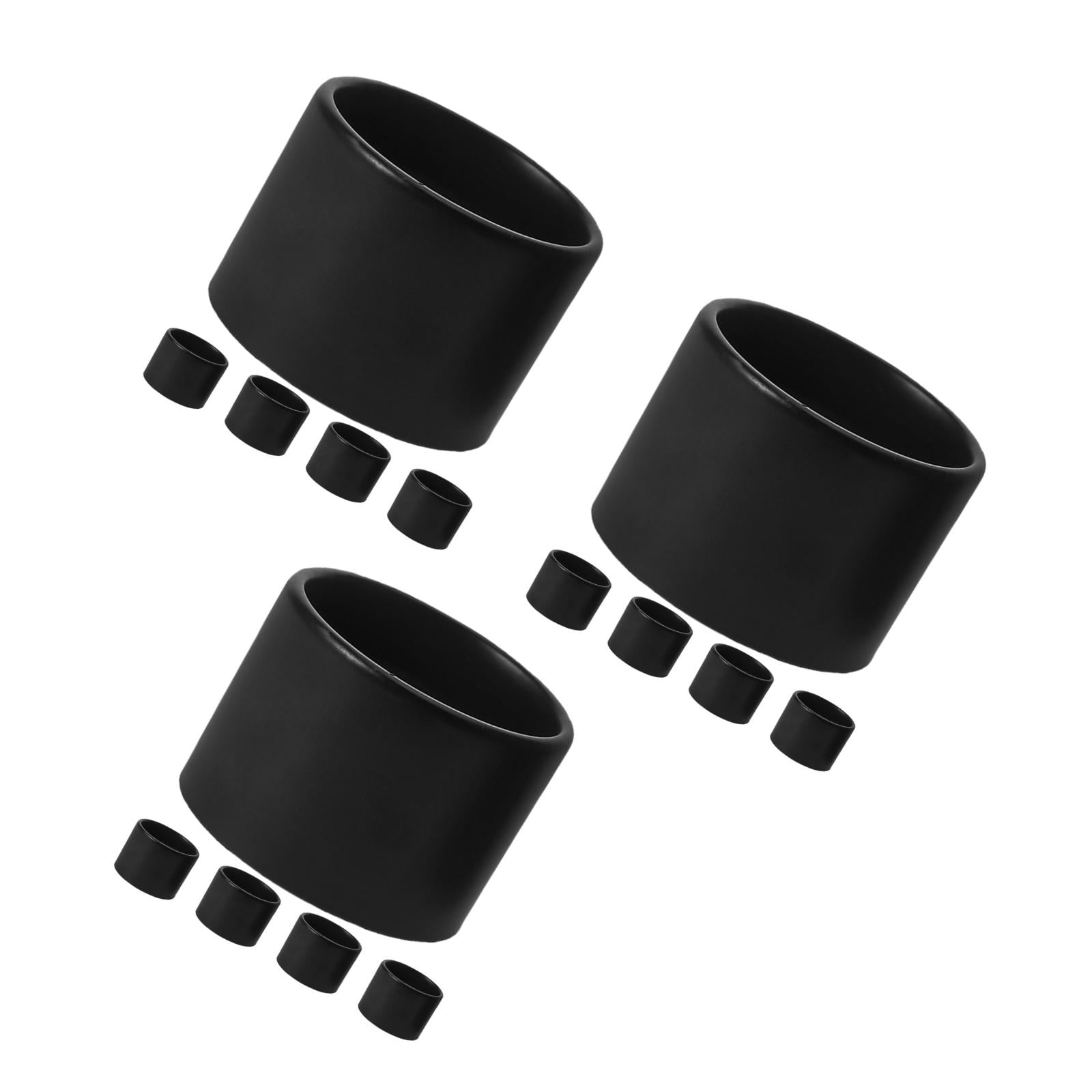 OUNONA 3 Pieces Black Light Socket Shade Rings Metal Lampshade Collar ...