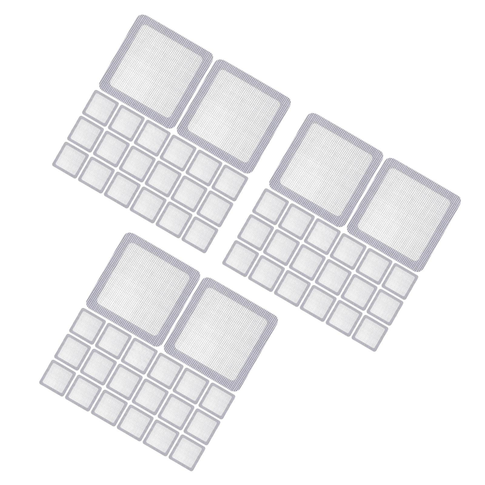OUNONA 3 Sets 30pcs Window Screen Repair Pads Window and Door Screen ...