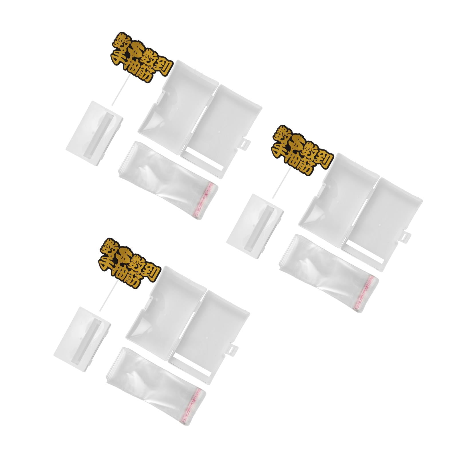 OUNONA 3 Sets Birthday Money Box For Cake Money Pull Out Box Money Cake ...