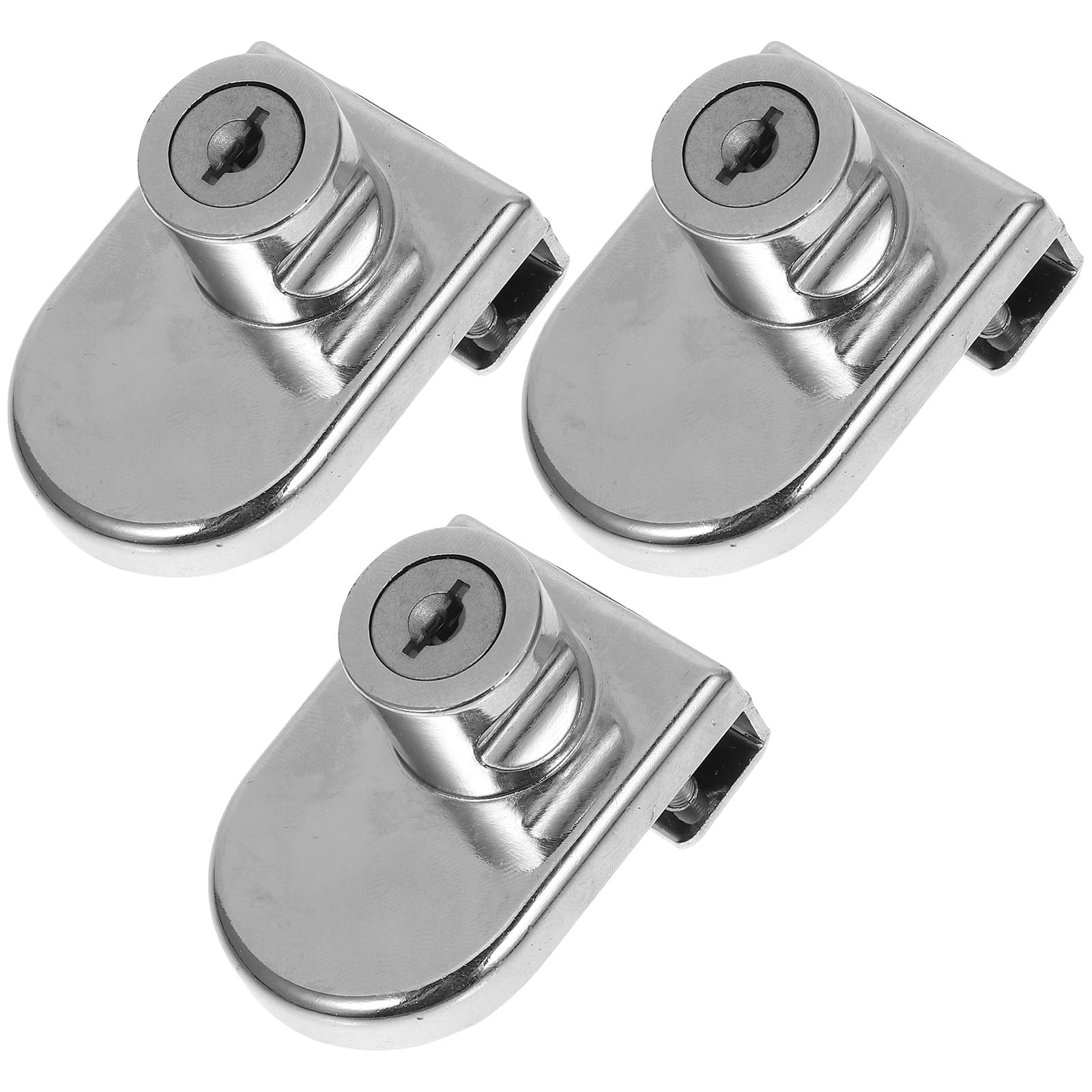 OUNONA 3 Sets File Cabinet Key Replacement Versatile Showcase Lock For ...