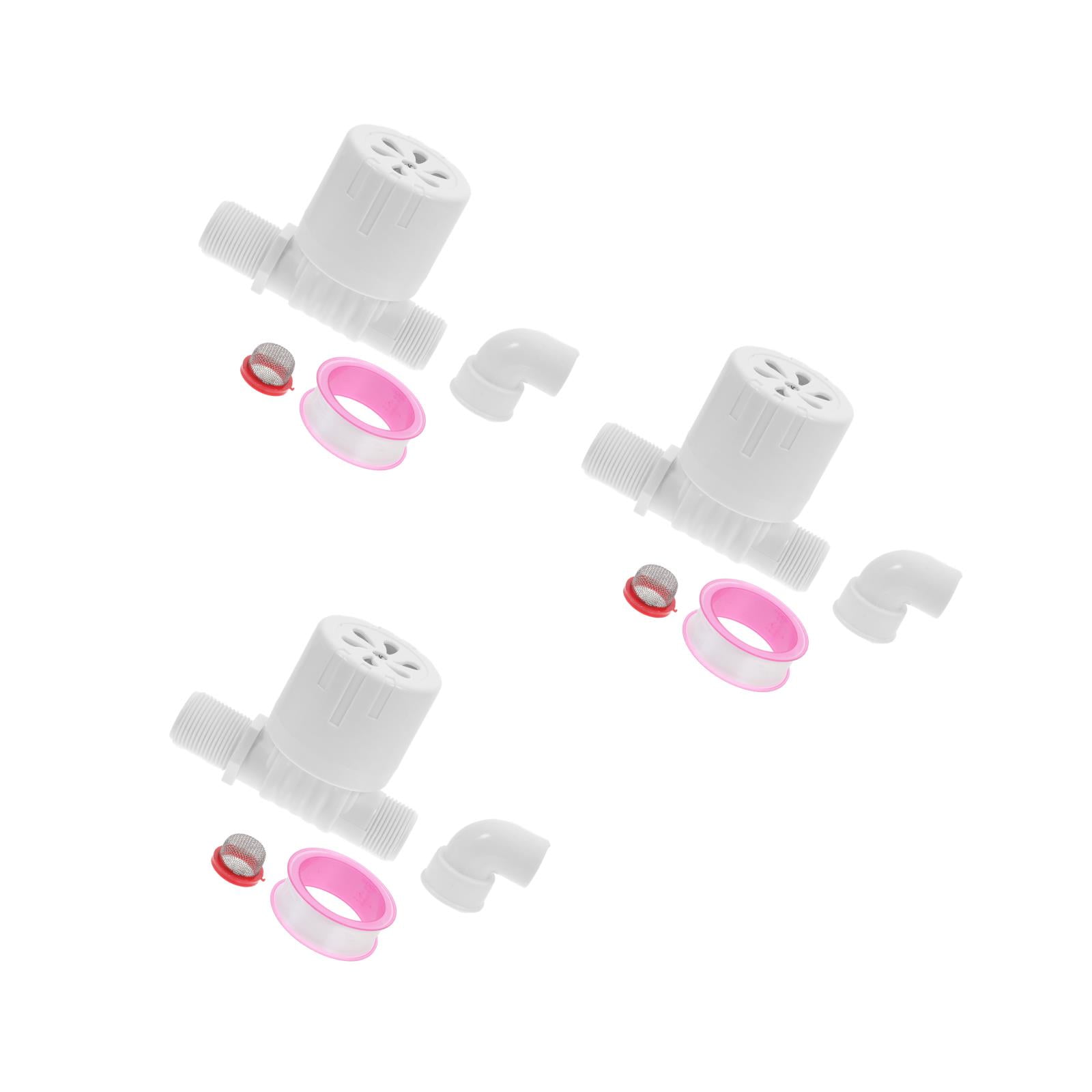 OUNONA 3 Sets Float Valve Set Water Level Control Valve Aquarium Pools ...