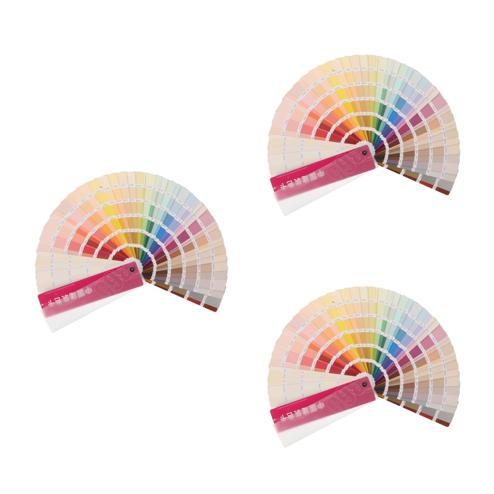OUNONA 3 Sets Paint Colors Sample Cards Architecture Paint Color Cards ...