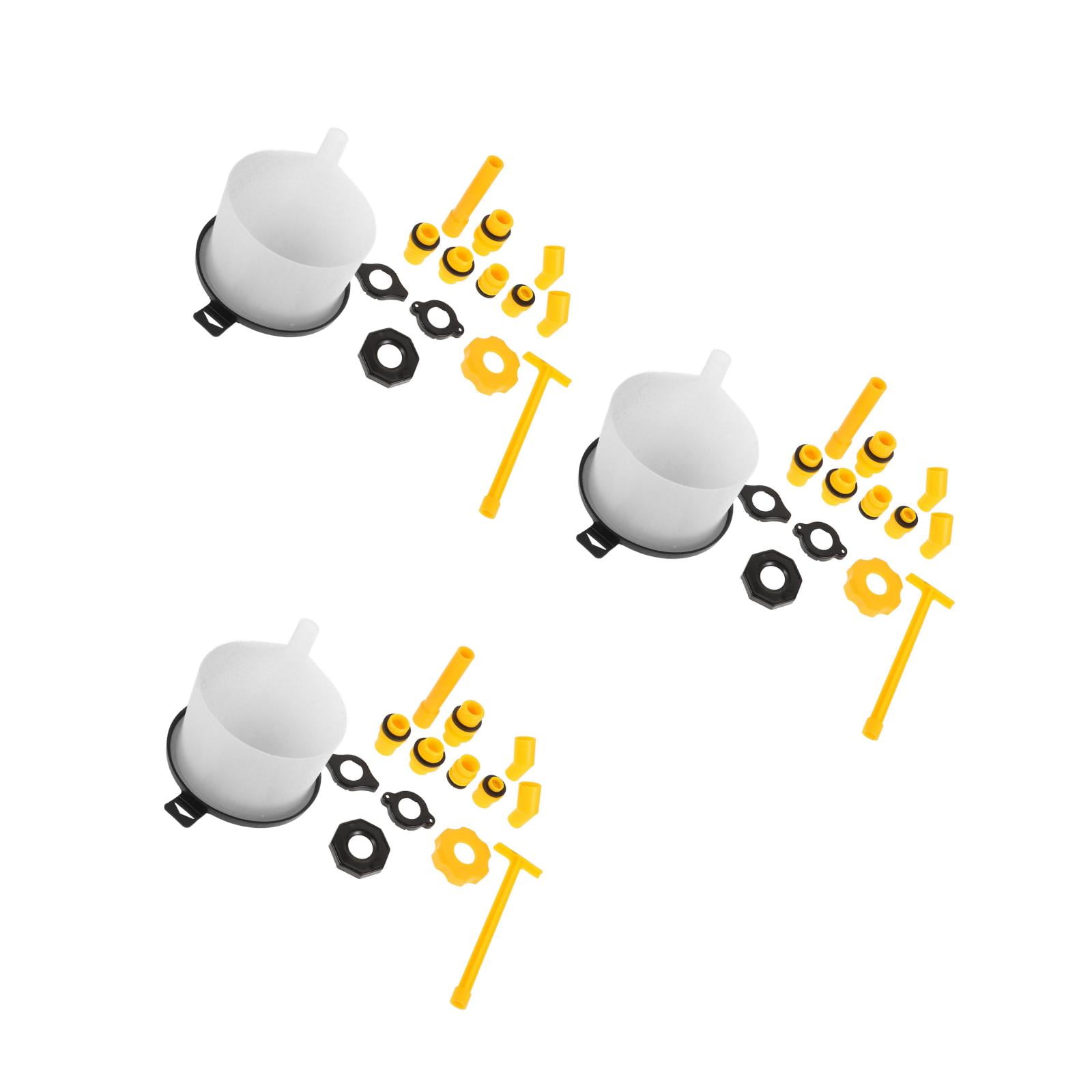 OUNONA 3 Sets of Precision Car Anti-Freeze Funnel Set Universal Coolant ...