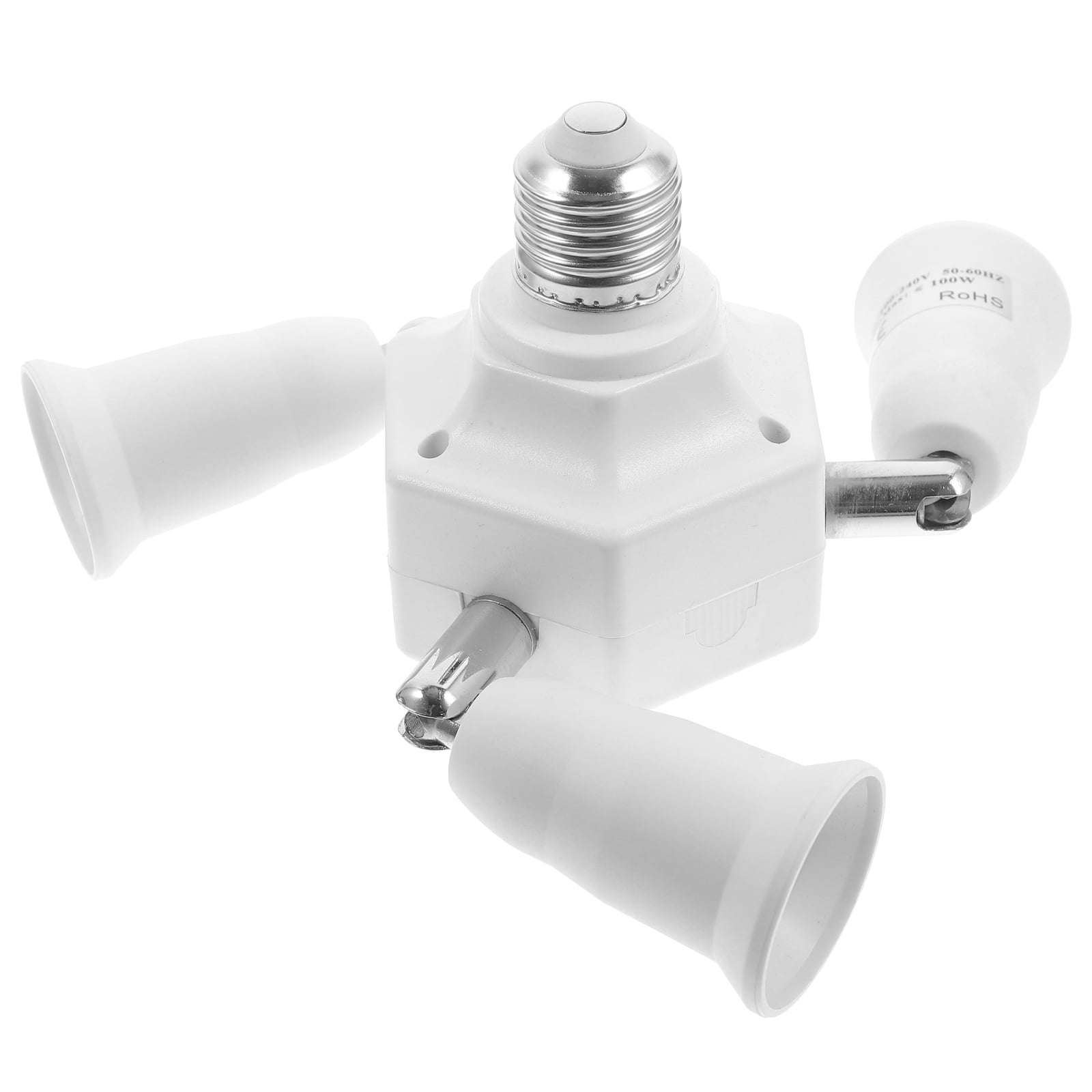 OUNONA 3 in 1 Light Socket Adapter Splitter E27 Lamp Holder Converter ...