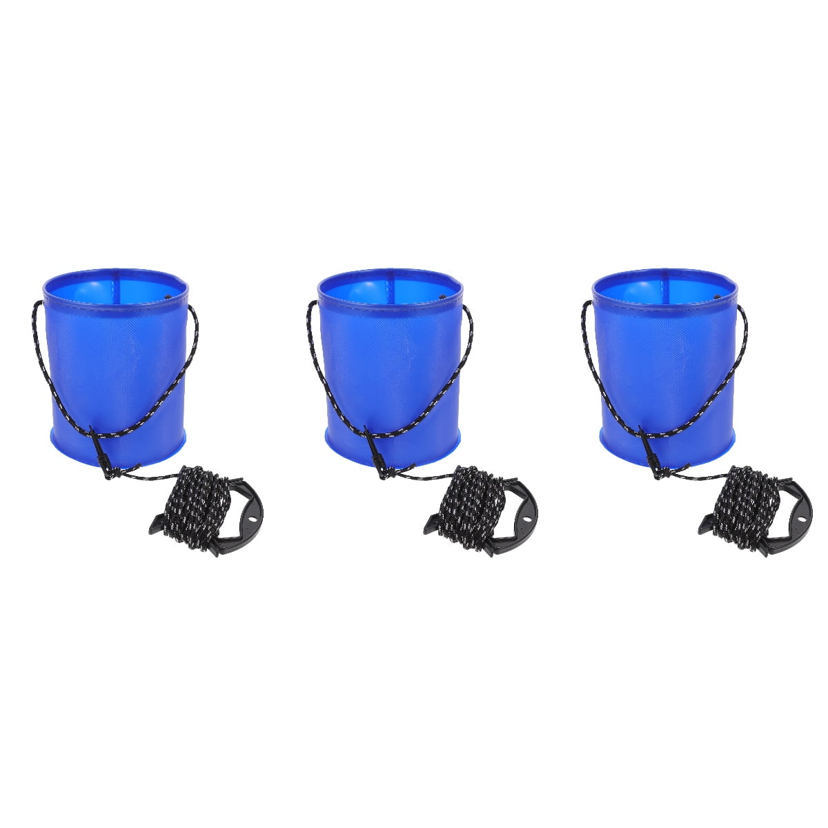 OUNONA 3 pcs Folding Fish Barrel EVA Fishing Bucket Water Storage ...