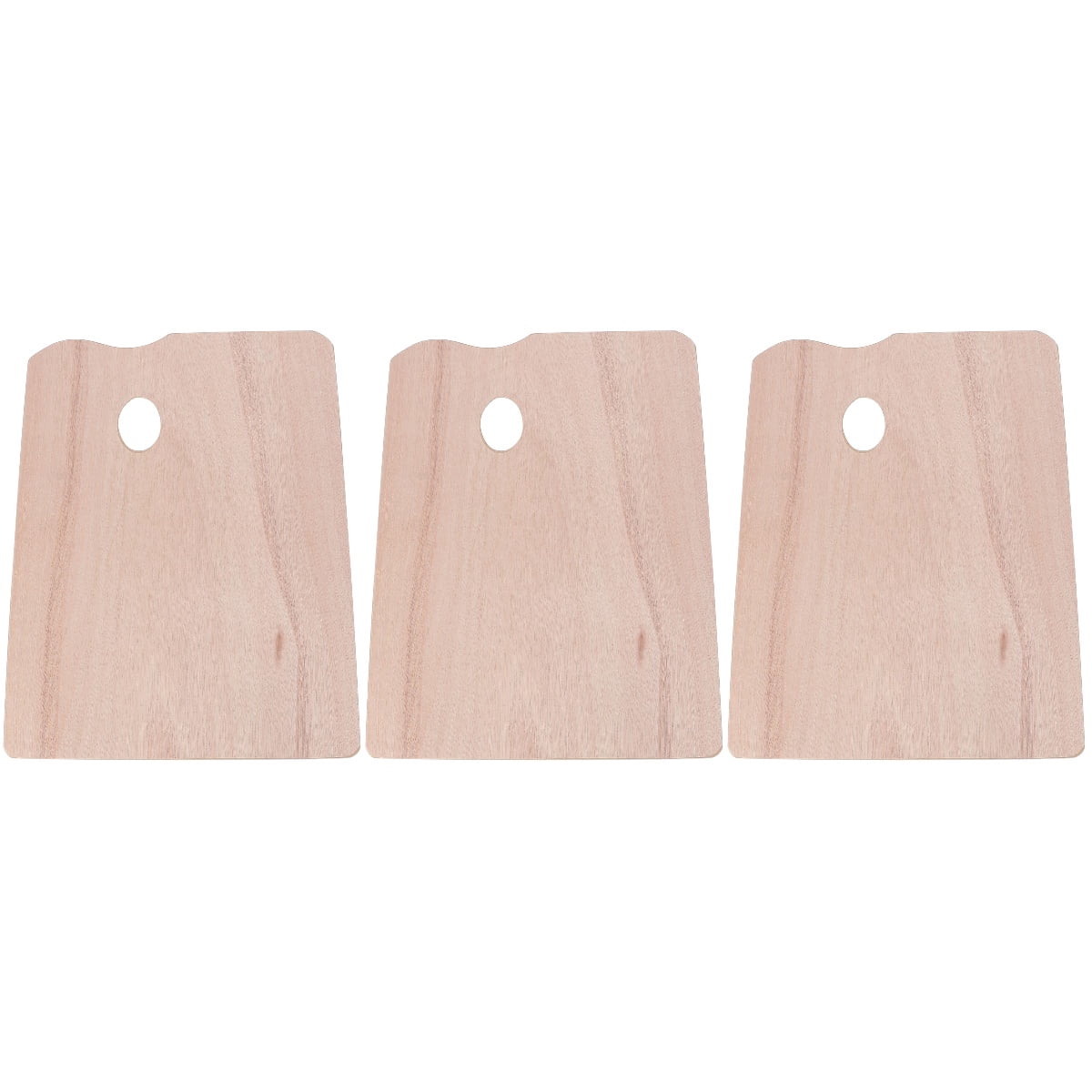OUNONA 3 pcs Square Color Mixing Board with Hand Grip Oil Painting ...