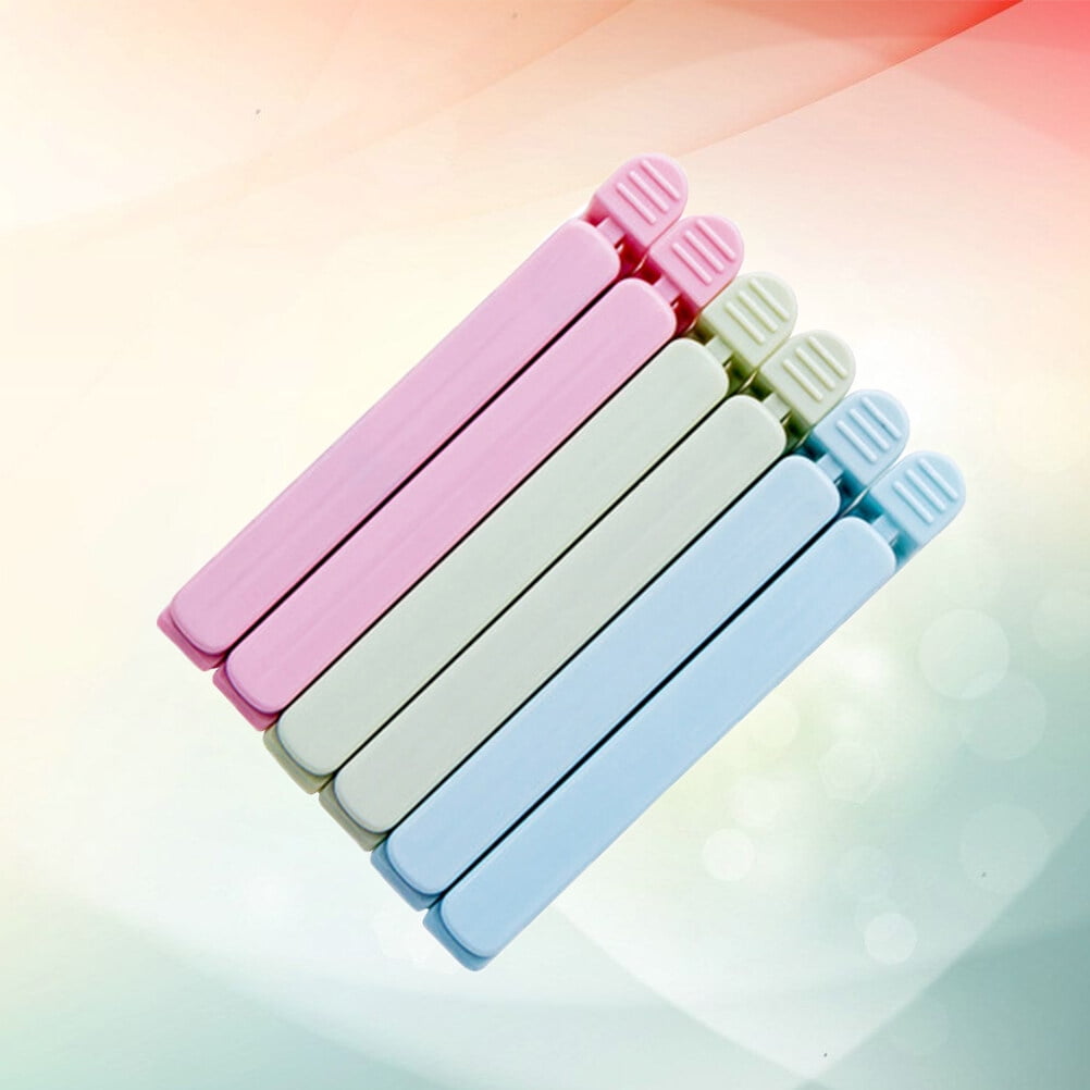 OUNONA 30 Count Assorted Food Seal Clips for Bag Sealing PP Plastic ...