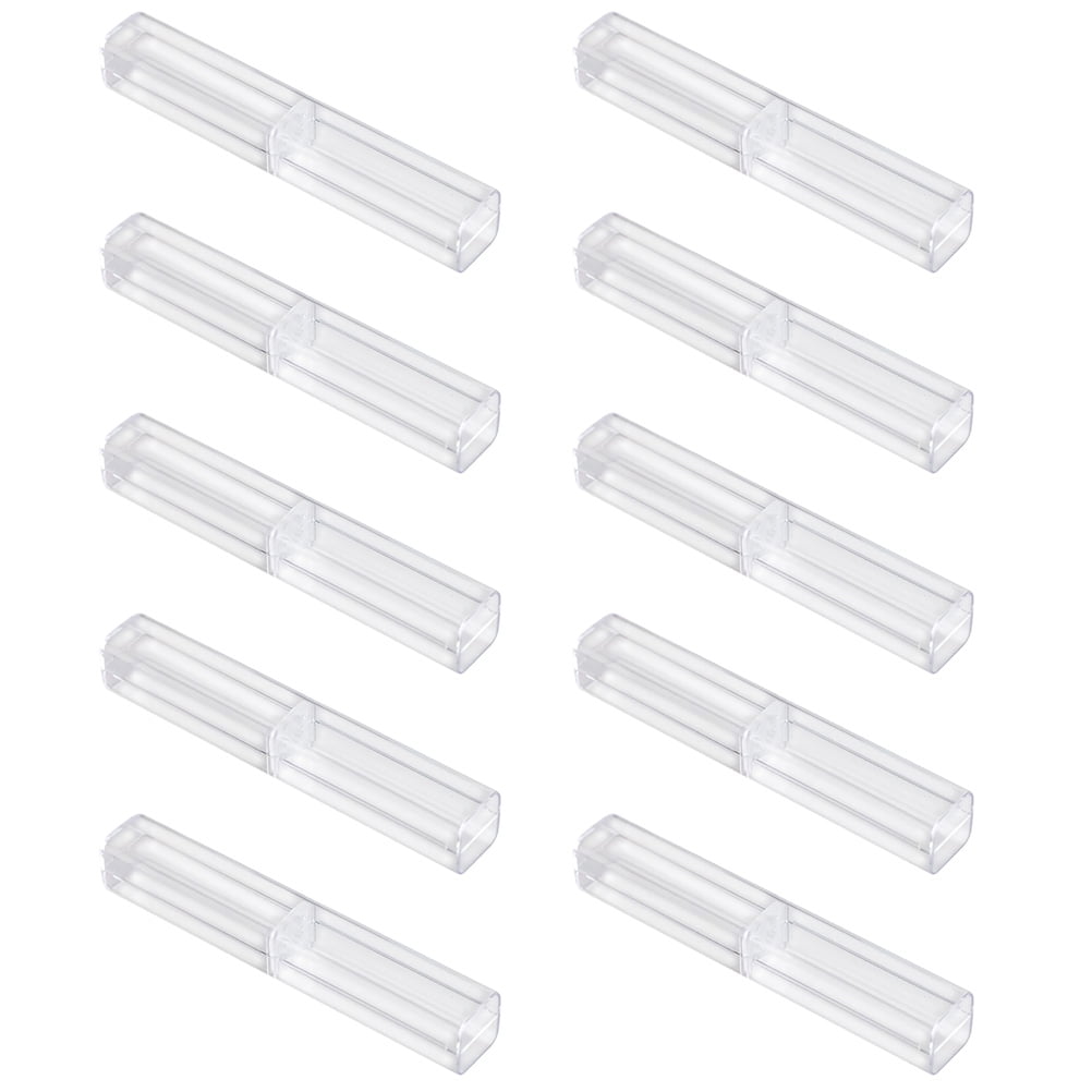 OUNONA 30 Pcs Clear Pen Case Ballpoint Pen Gift Box Pencil Storage Case ...