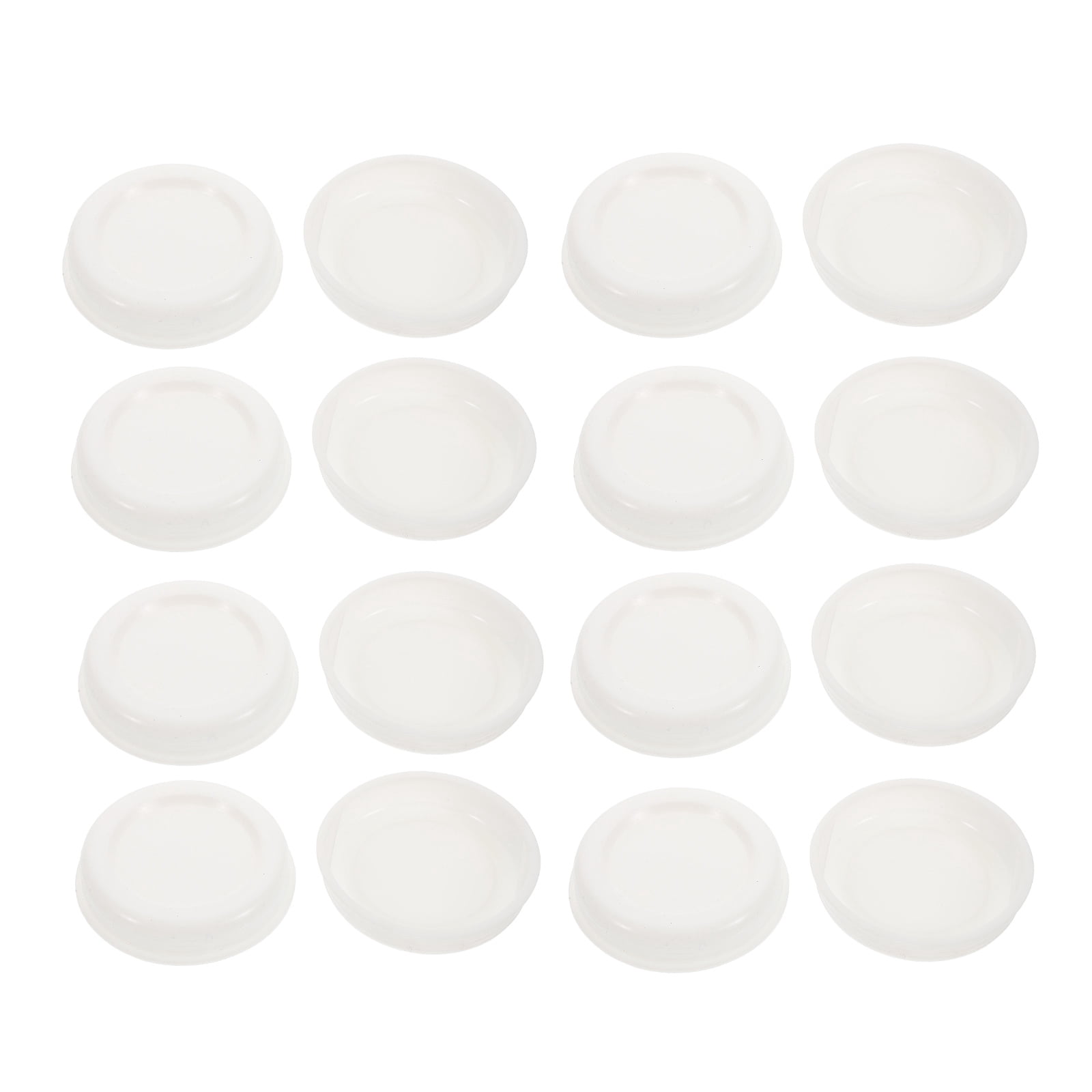 OUNONA 30 Pcs Mailing Tubes Plastic End Caps Cardboard Cylinder ...