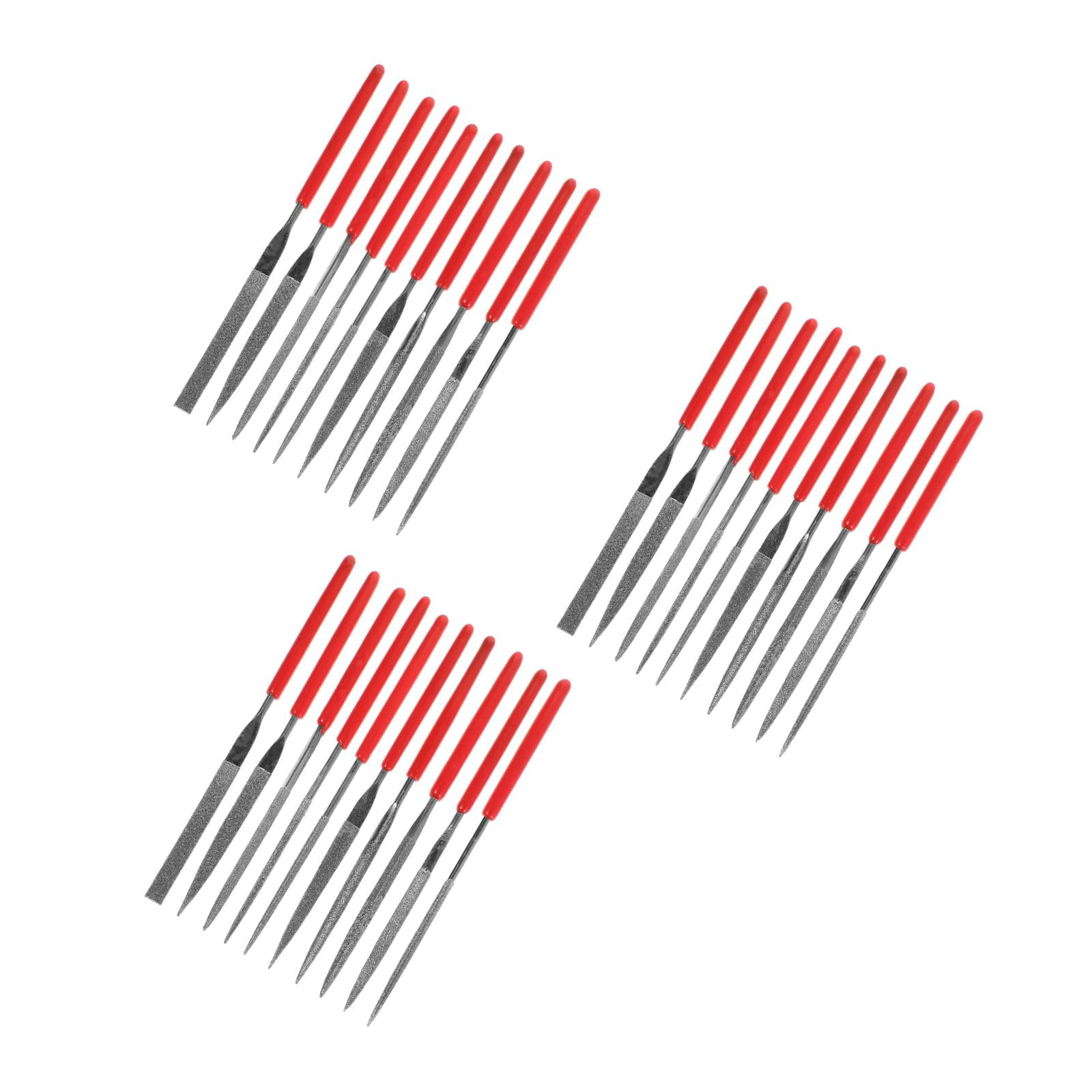 OUNONA 30 Pcs Mini Needle Files Diamond Needle File Set Metal Needle ...