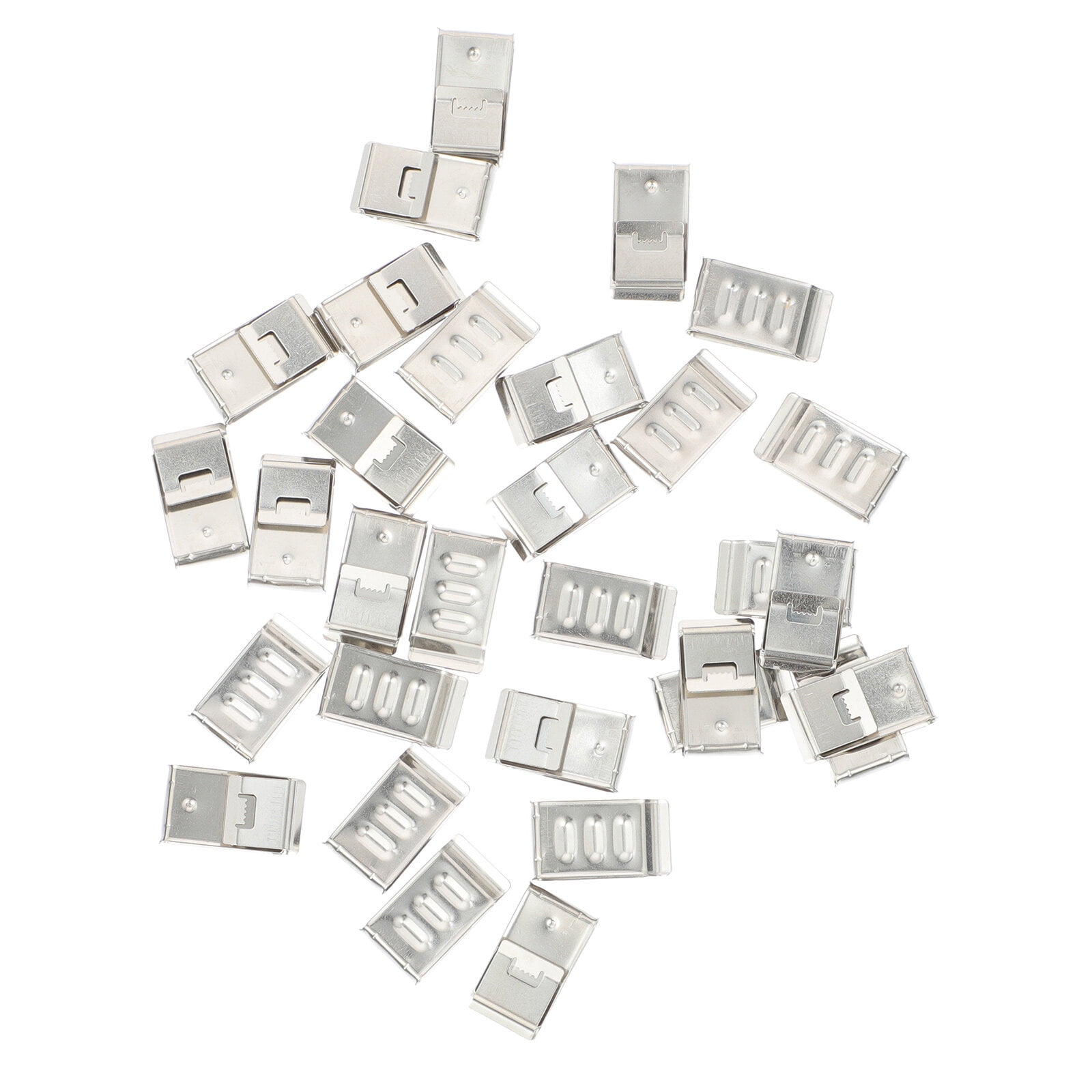 OUNONA 30 Pcs Photovoltaic Cable Clamp Staple Trailer The Wire Tow ...