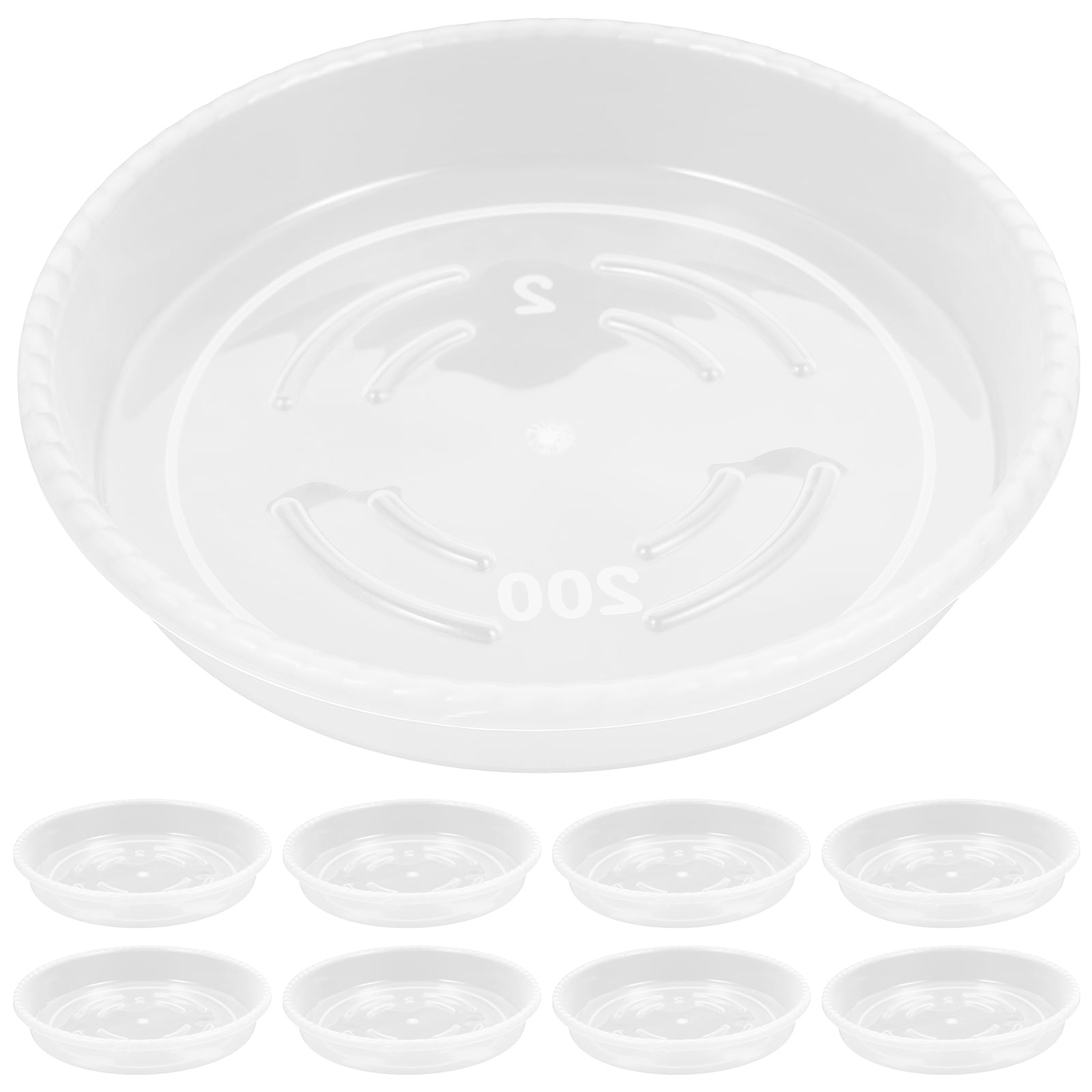 OUNONA 30 Pcs Plastic Drip Tray Flowerpot Anti-aging Plant - Walmart.com