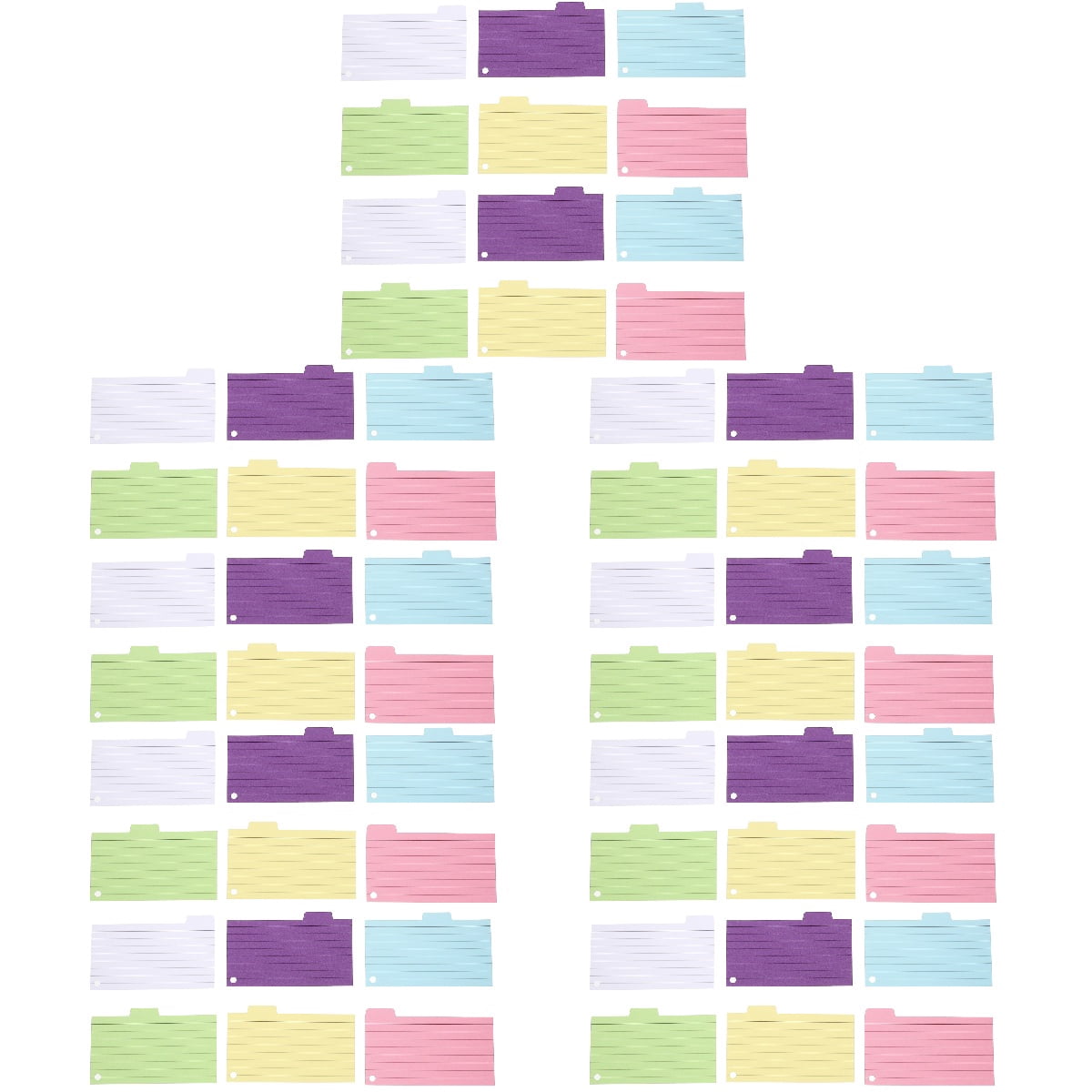 OUNONA 30 Pcs Small Notepads Index Cards Study Cards Notebooks for ...
