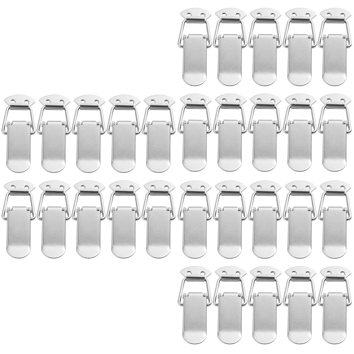 OUNONA 30 Pcs Stainless Steel Spring Loaded Toggle Latches Hasp for ...