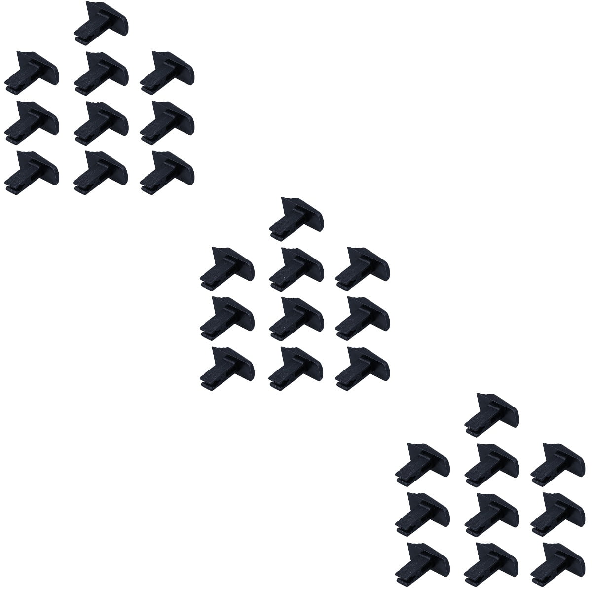 OUNONA 30 Pcs Telescopic Ladder Lift Ladder Universal Devices (Black ...